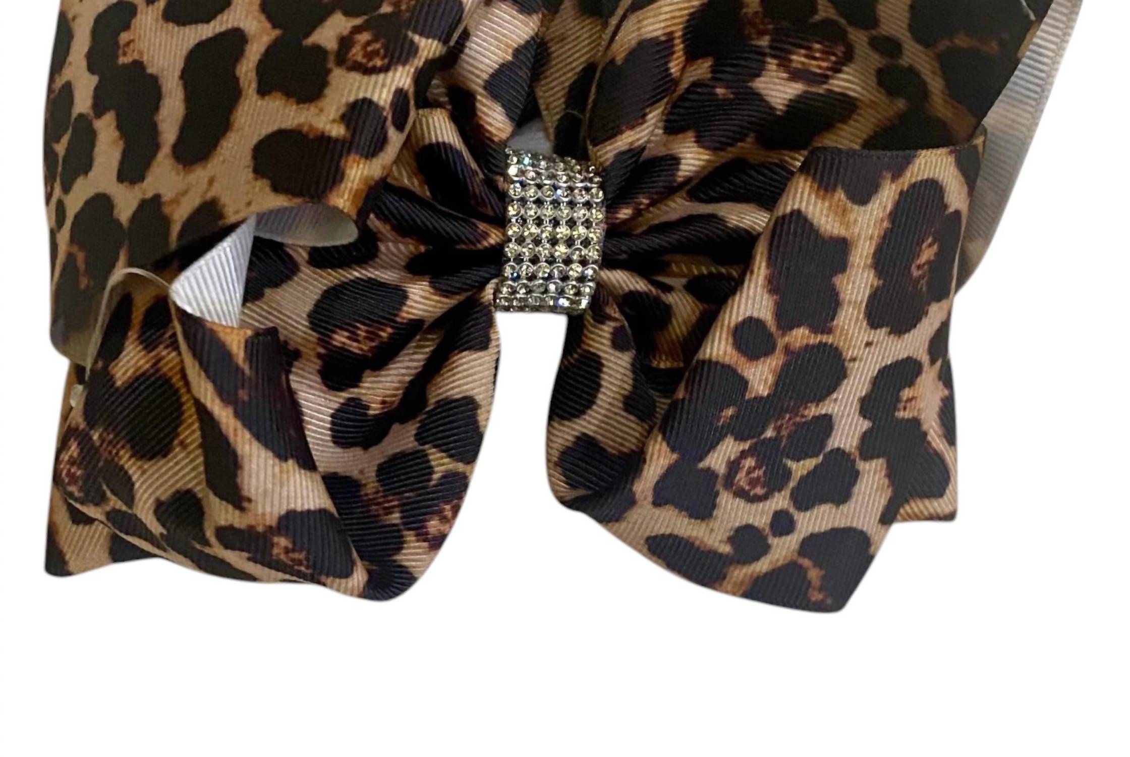 Kids Charm - Girls Hair Bow with Rhinestone Center – Snagged & Bagged
