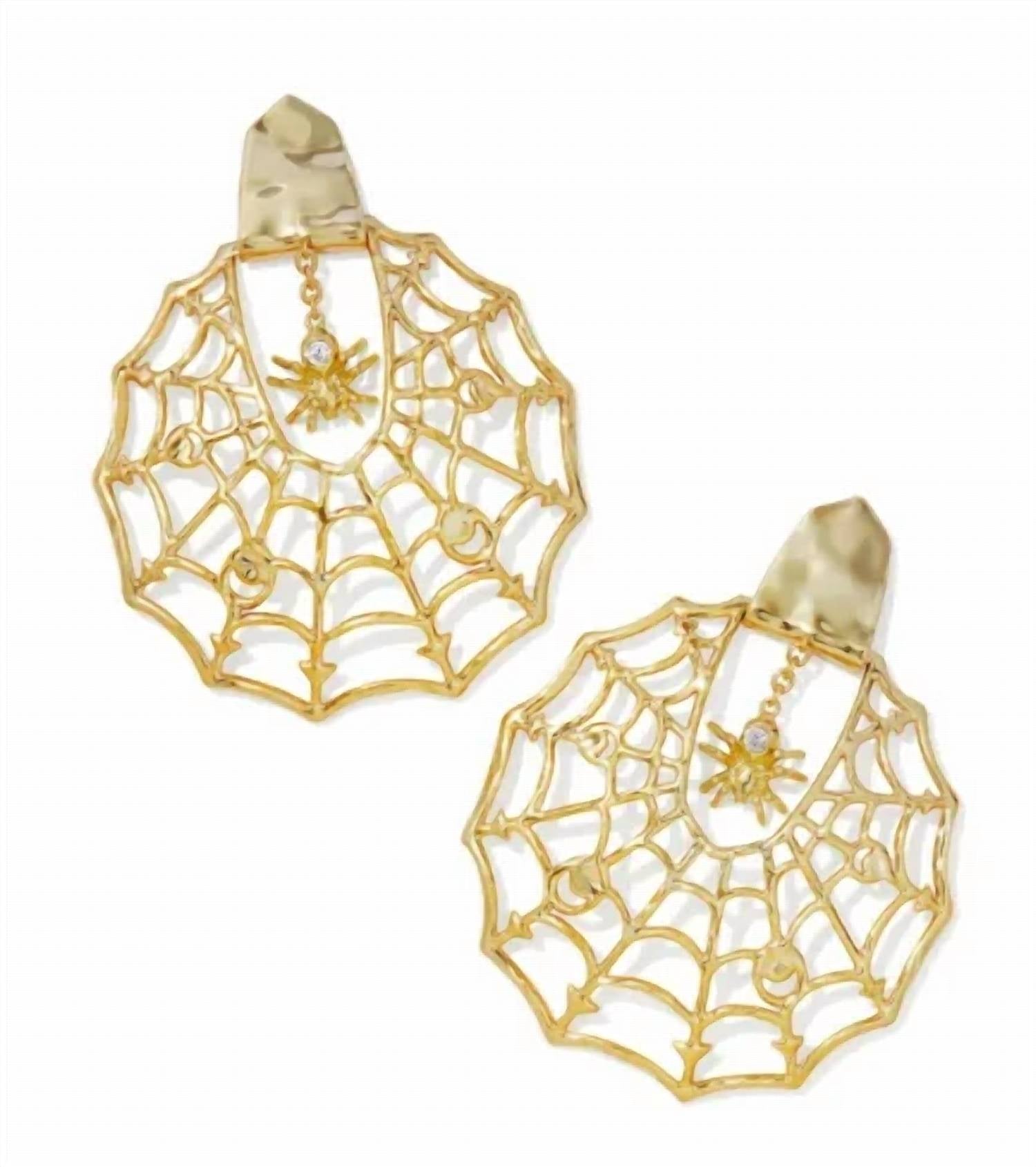 Kendra Scott - Spider Web Statement Earrings – Snagged & Bagged