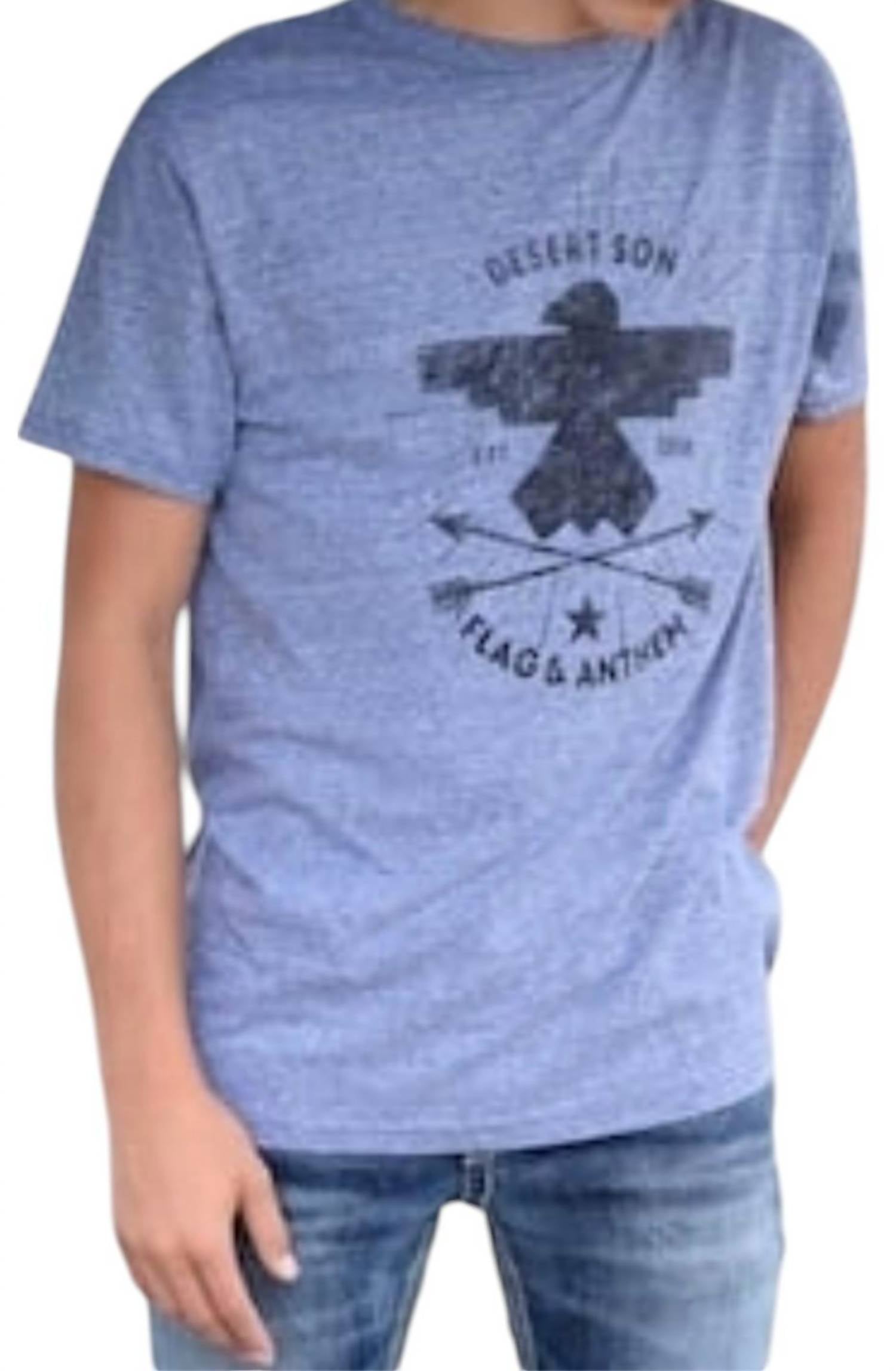 Flags & Anthem - Riser Crest Short Sleeve Tee – Snagged & Bagged