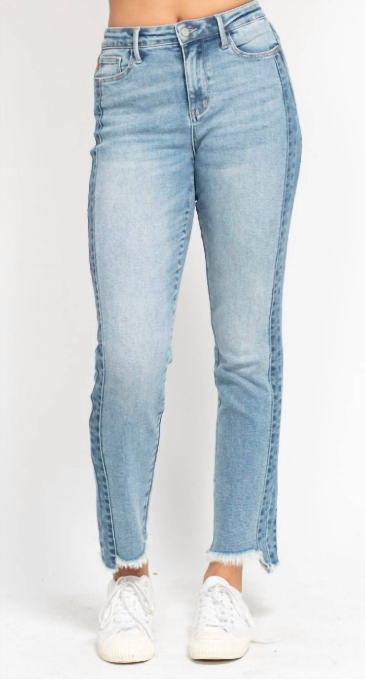 Judy Blue - Penn High Waist Vintage Wash Side Panel Jean – Snagged & Bagged