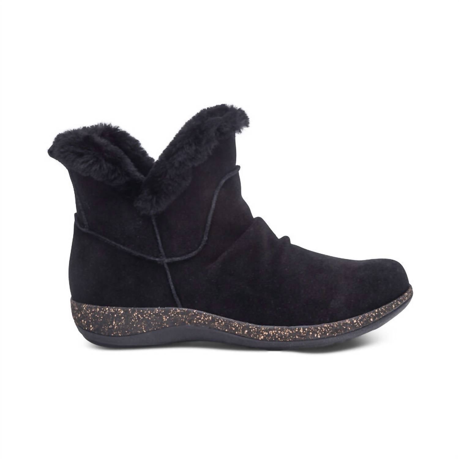 Aetrex - Women's Remi Cozy Ankle Boot – Snagged & Bagged