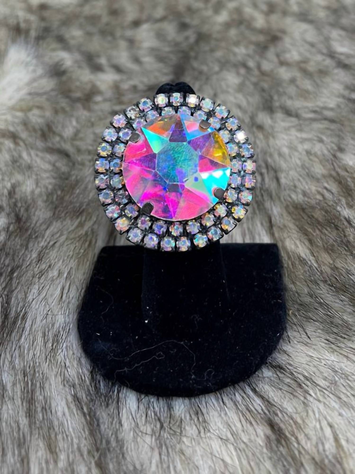 Art By Amy Labbe - Circle Bling Ring – Snagged & Bagged