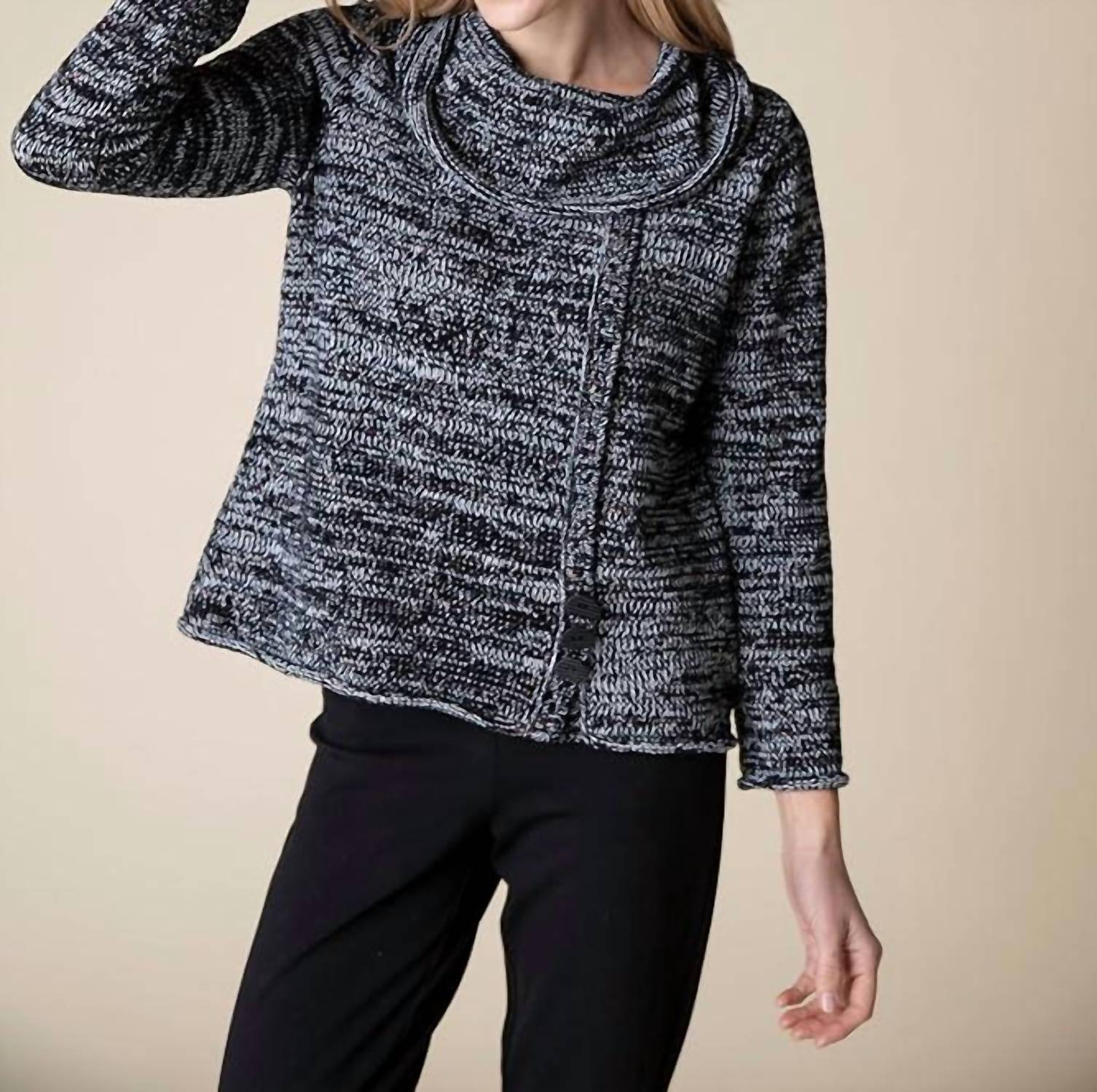 Habitat - Tweedy Chenille Cowl Pullover Sweater – Snagged & Bagged