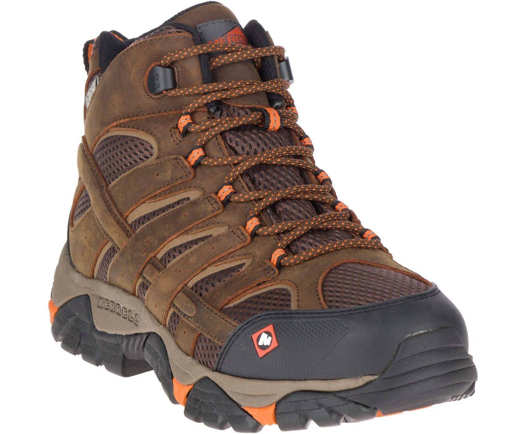 Merrell - Men’s Moab Mid Vertex Waterproof Slip Resistant – Snagged ...