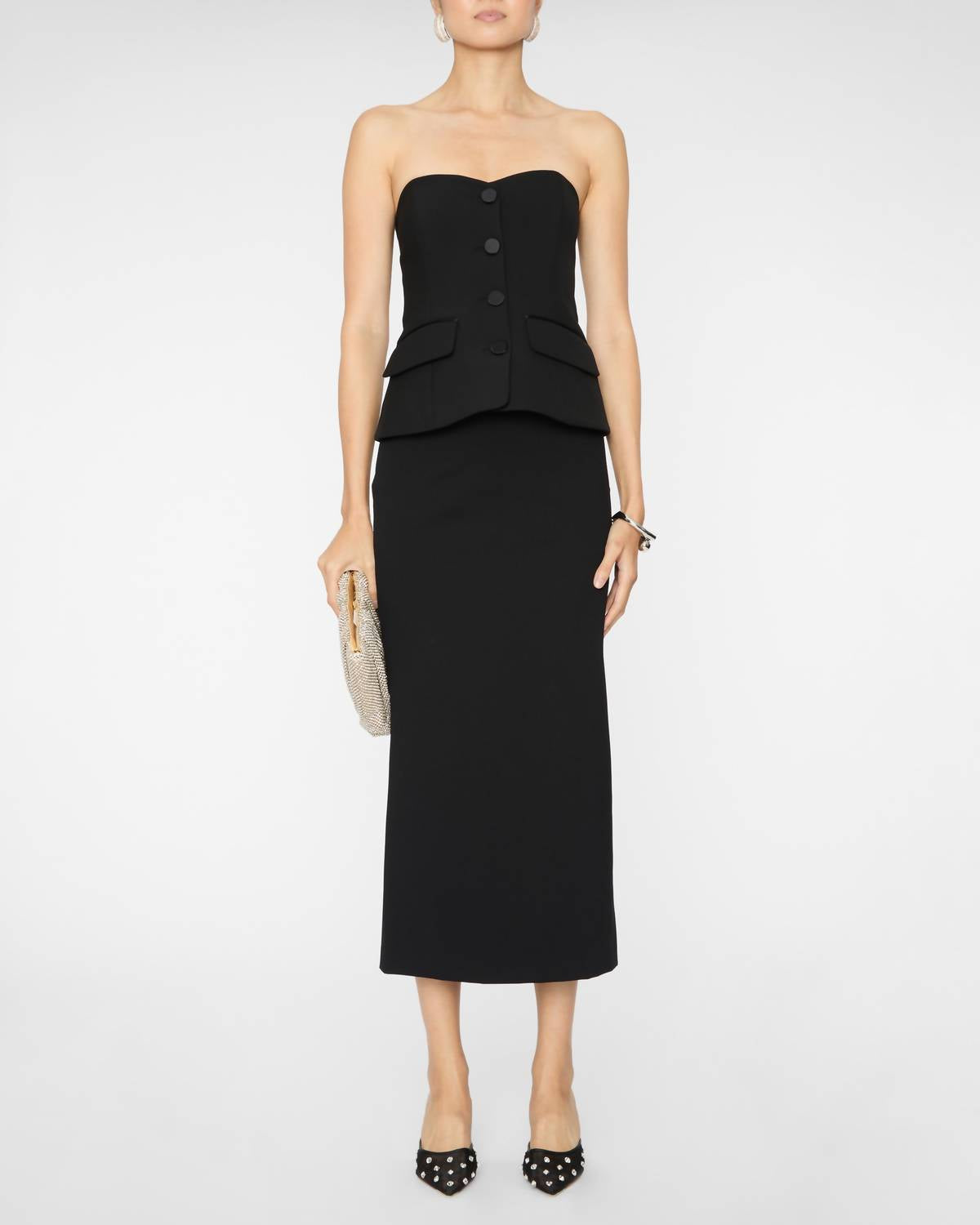 Veronica Beard - Arlette Strapless Bustier Top – Snagged & Bagged