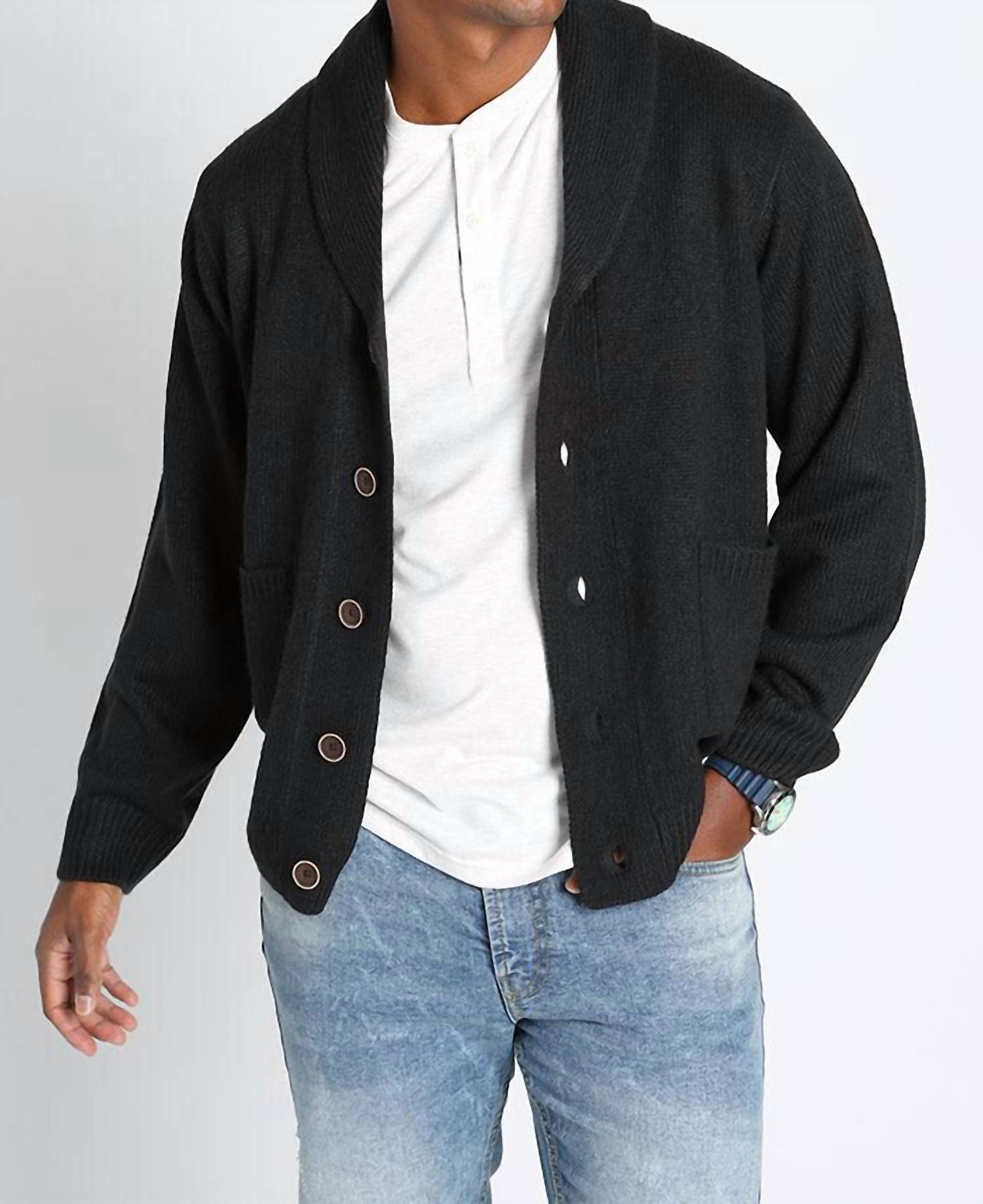 Jachs New York - Hemingway Shawl Cardigan – Snagged & Bagged