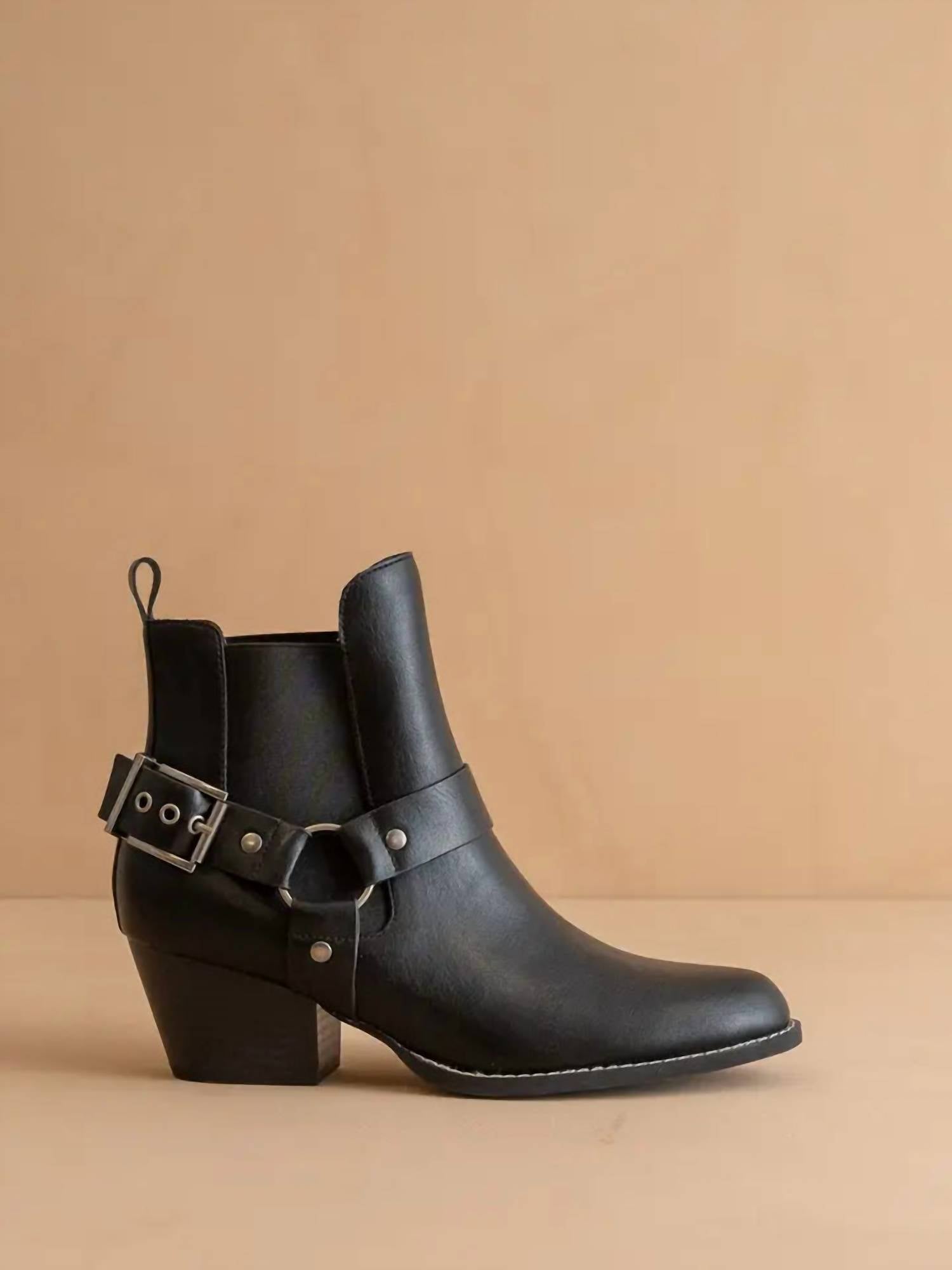 Oasis Society - Women's Colt Motorcycle Bootie – Snagged & Bagged