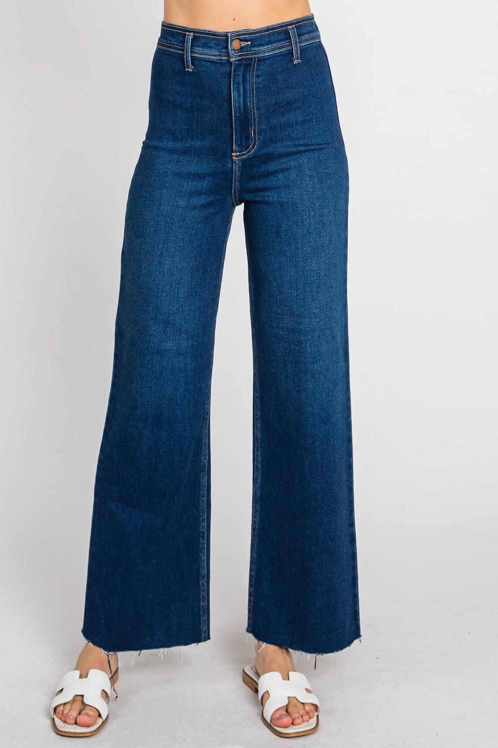 Letter To Juliet - Women's Laine High Rise Wide Leg Denim – Snagged ...