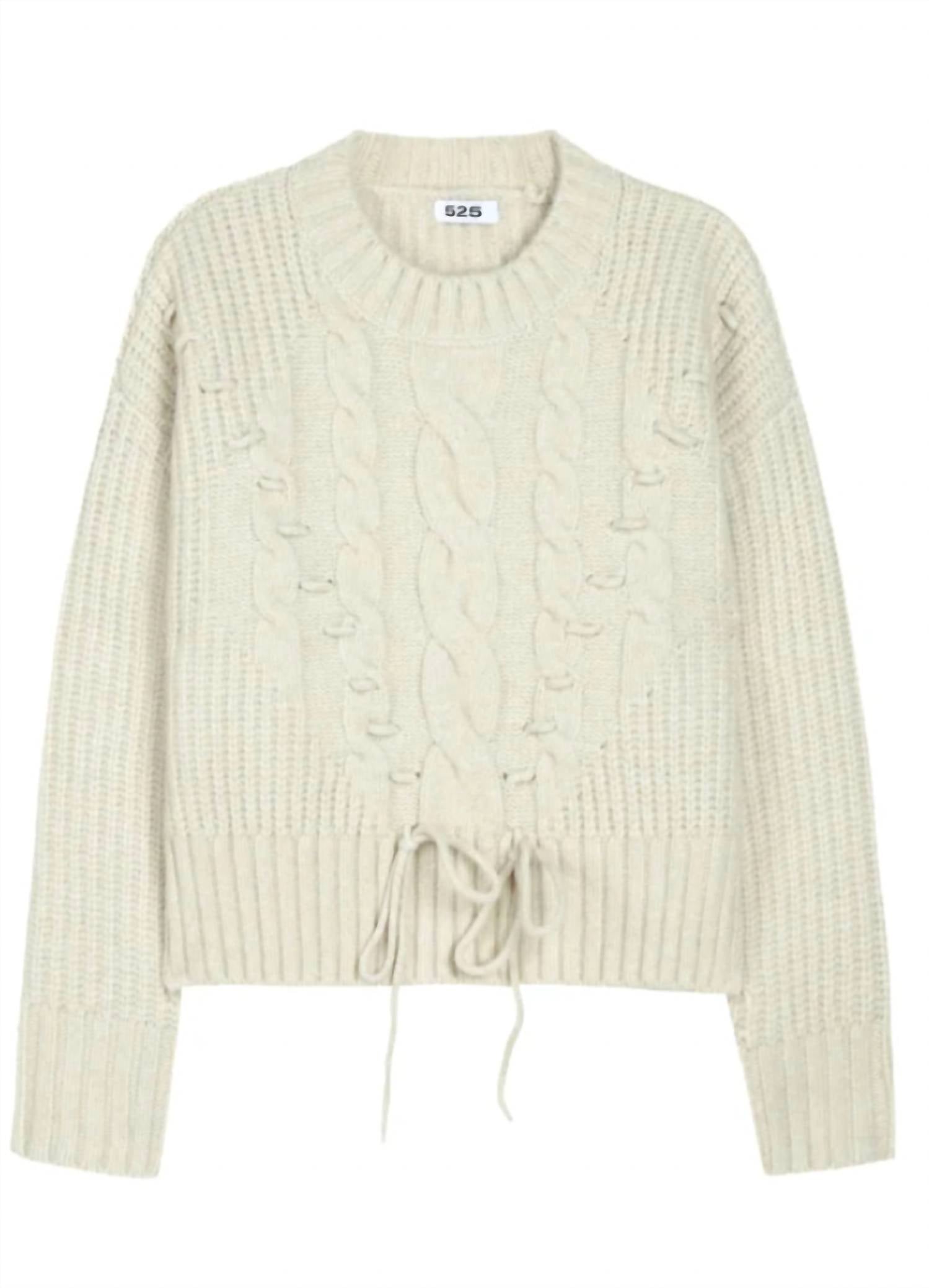 DAKOTA CABLE SWEATER – Snagged & Bagged