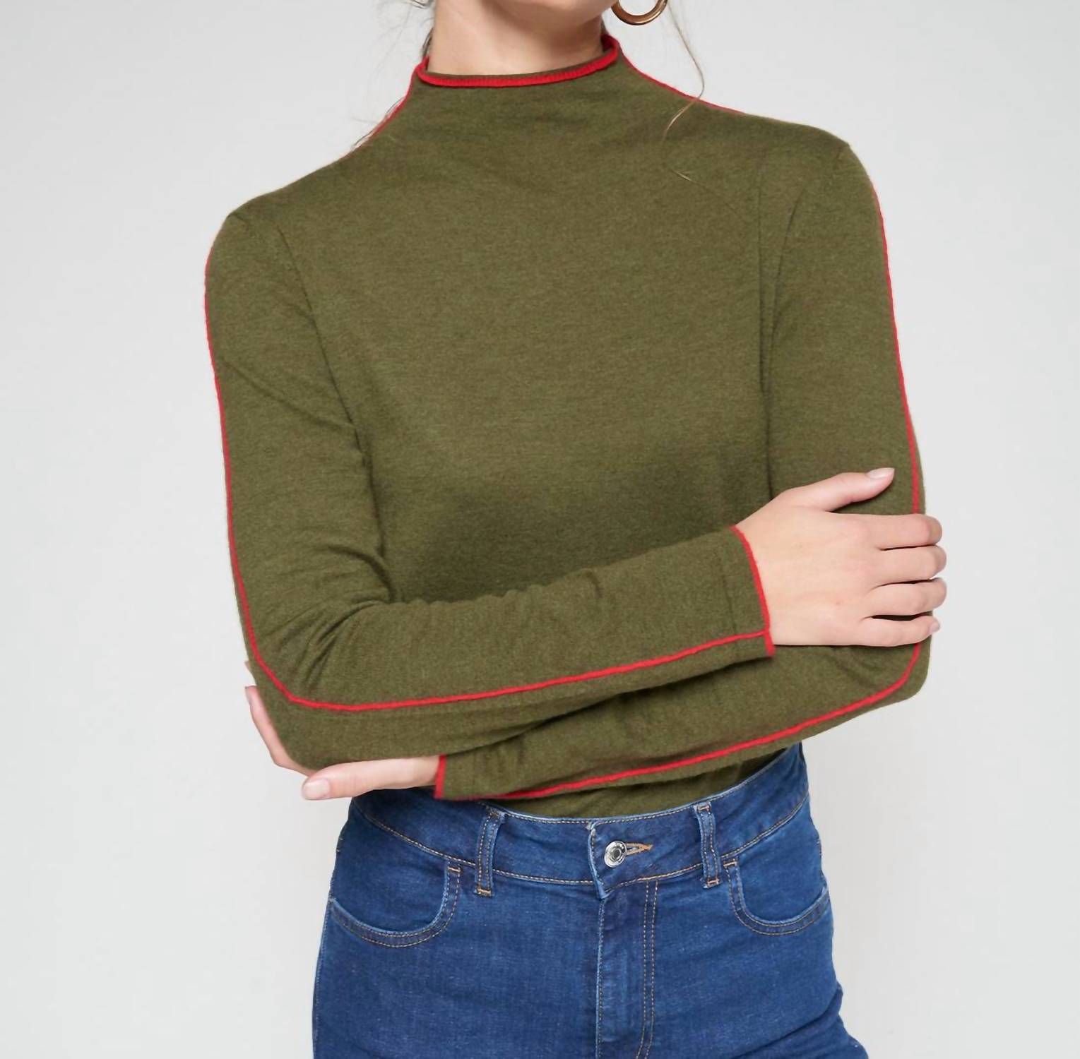 Vilagallo - High Neck Sweater – Snagged & Bagged