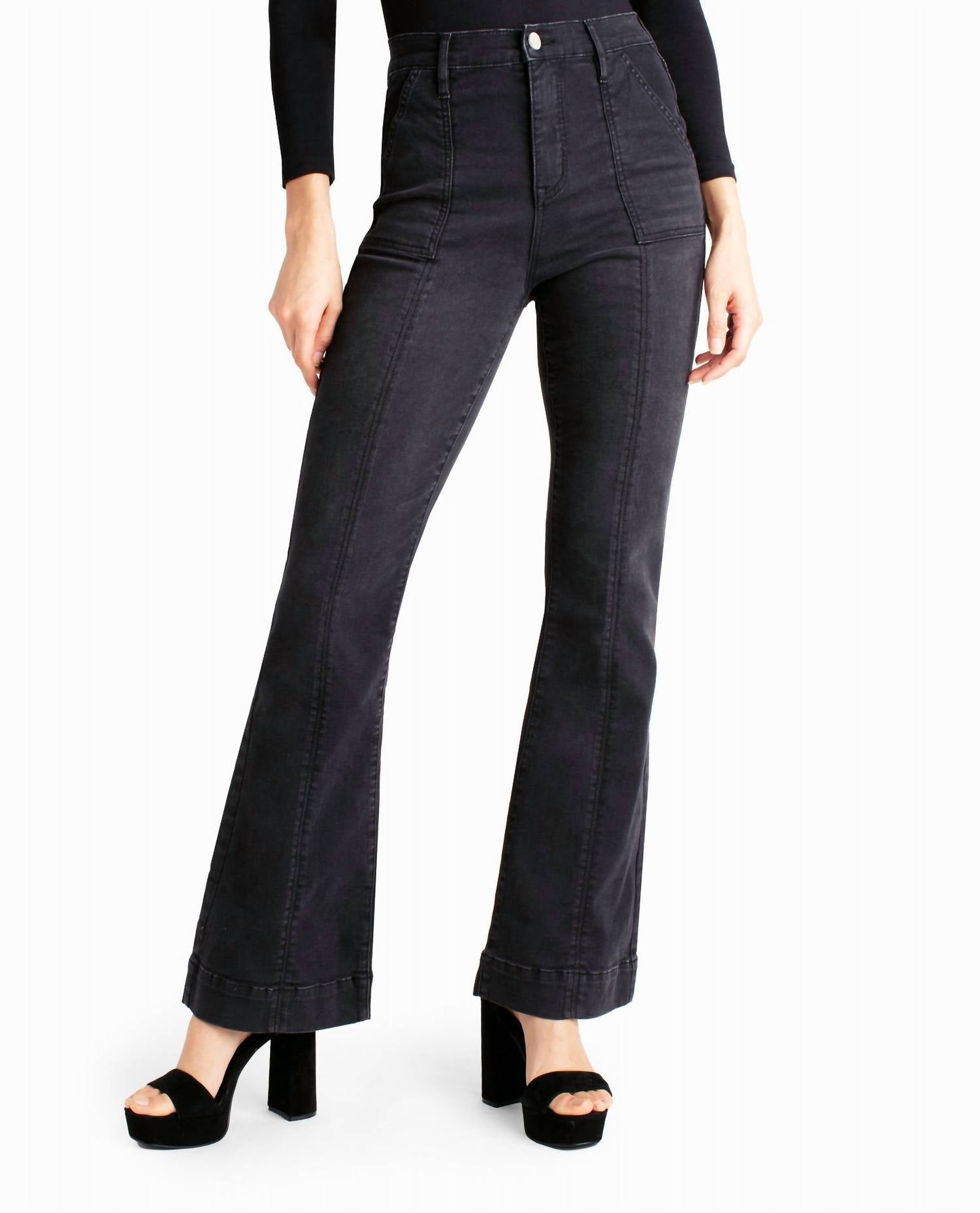 Nicole Miller - Harlem High Rise Flare Jean – Snagged & Bagged
