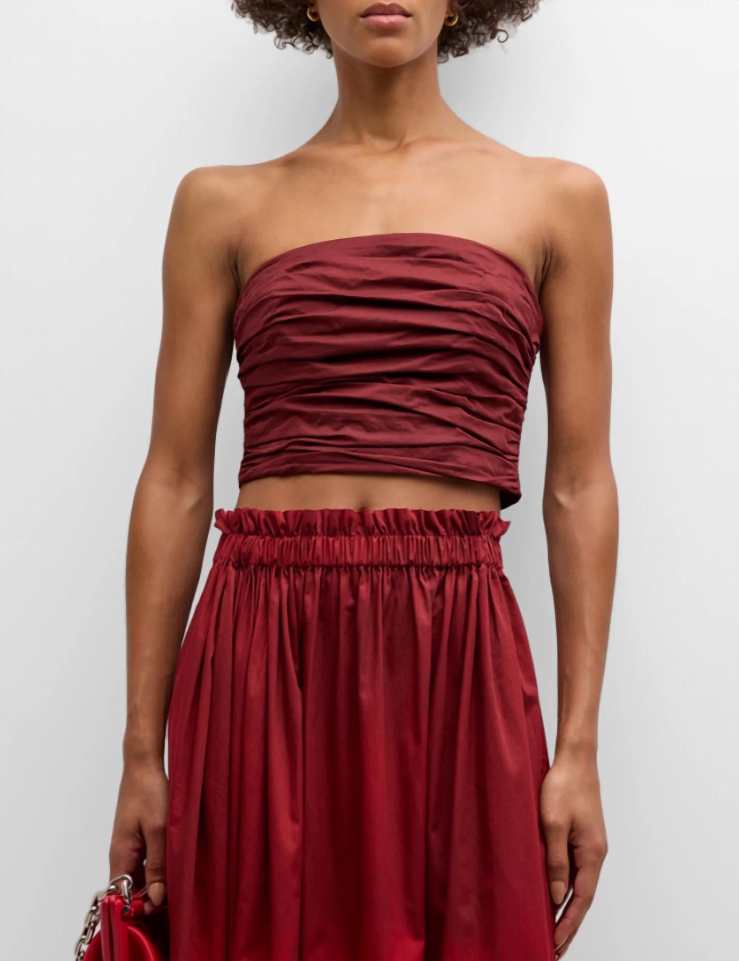 A.L.C. - Gisele Gathered Tube Top – Snagged & Bagged