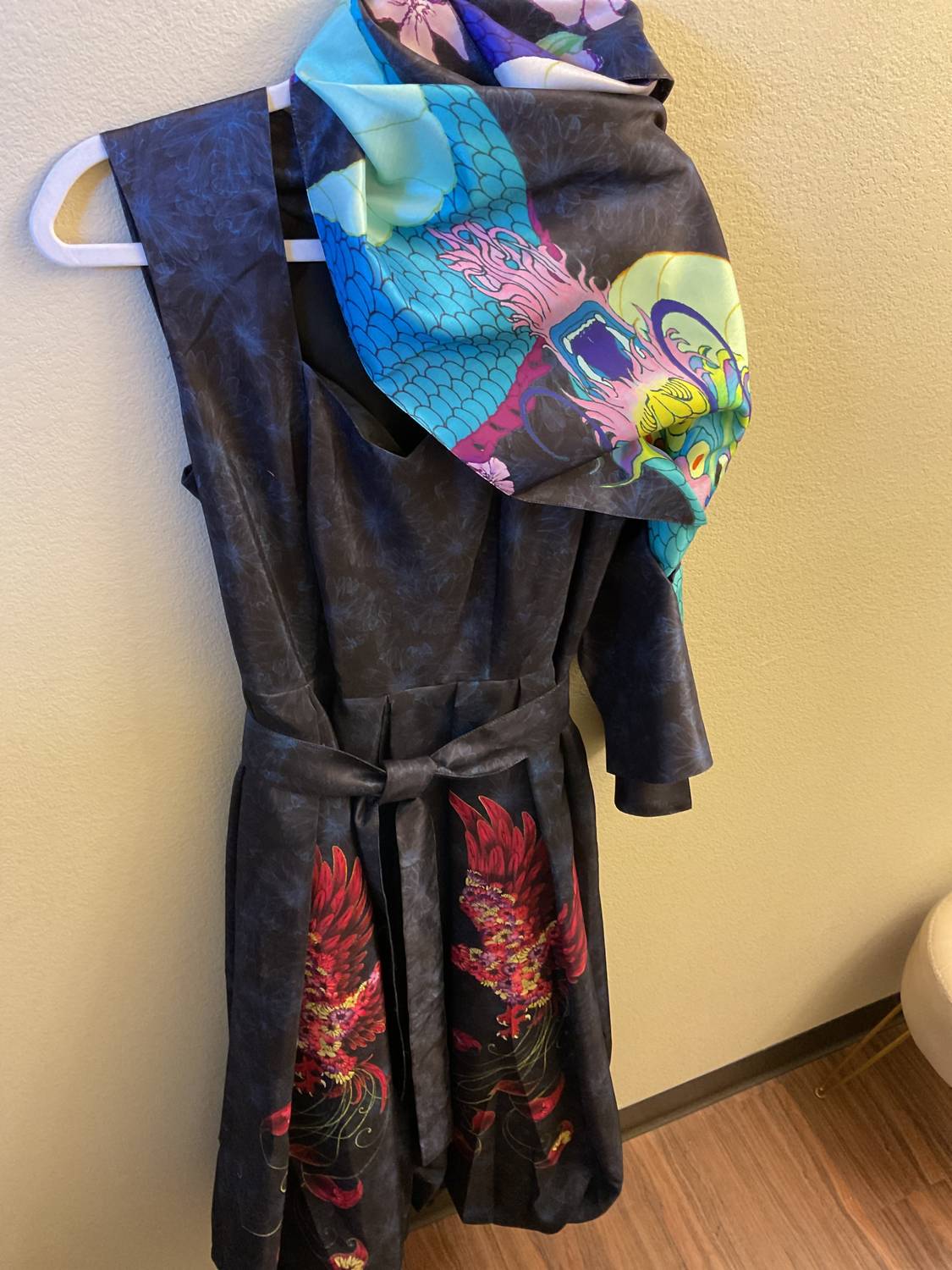 Samuel Dong - Women's Phoenix dragon dress with shawl – Snagged & Bagged