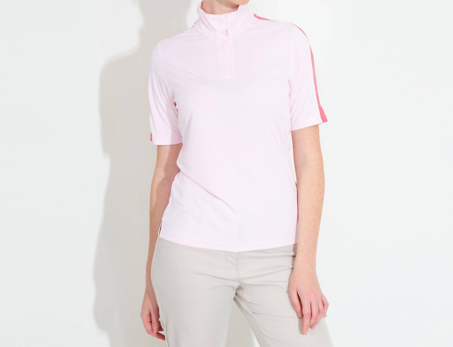 Abacus Sportswear Us - Aloha Half-zip Short Sleeve Shirt (upf 50 ...