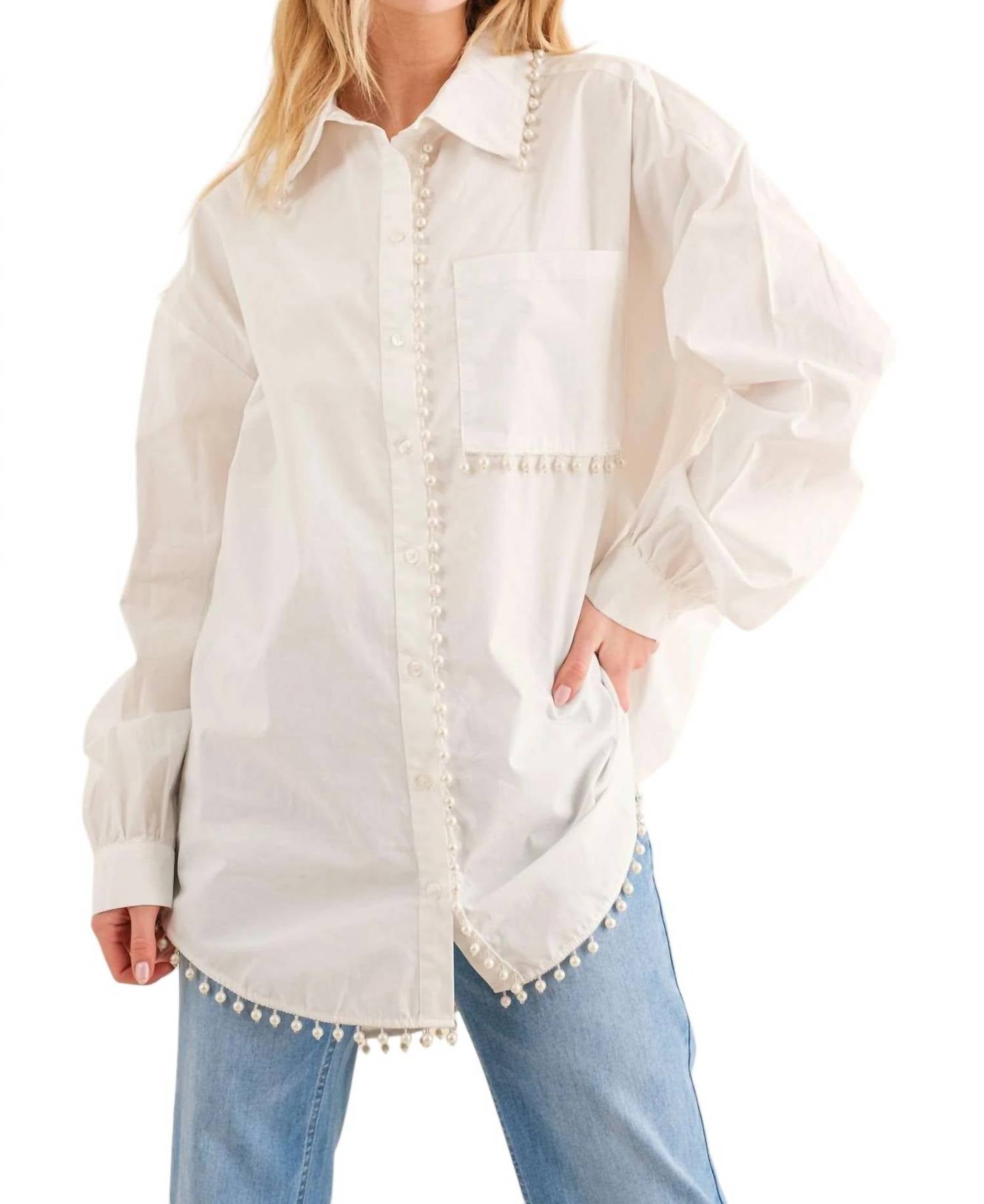 And The Why - You are Extraordinary Button Down Shirt – Snagged & Bagged