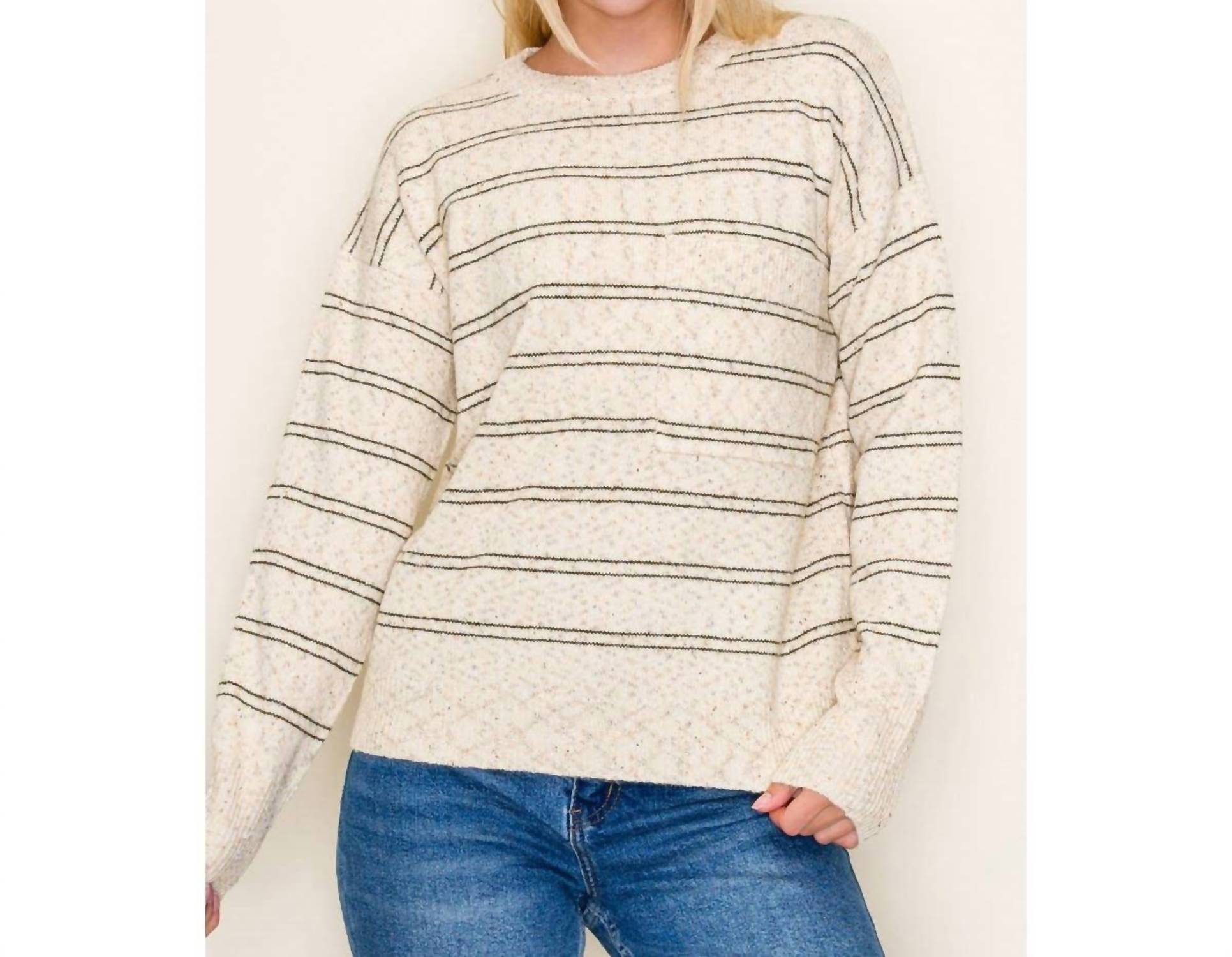 Staccato - Sprinkle Stripe Sweater – Snagged & Bagged