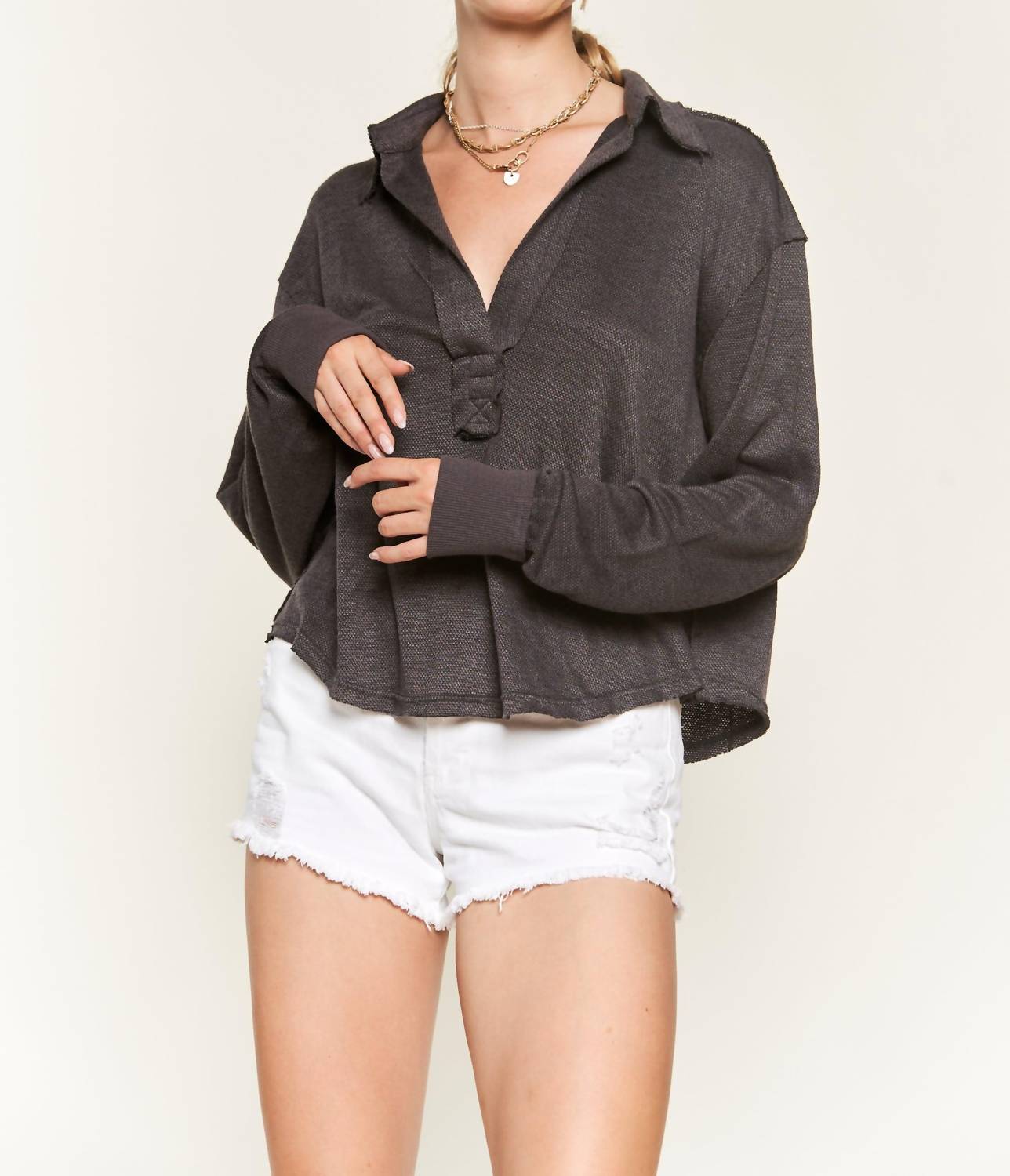 Jade By Jane - Can't Help But Miss You Top – Snagged & Bagged