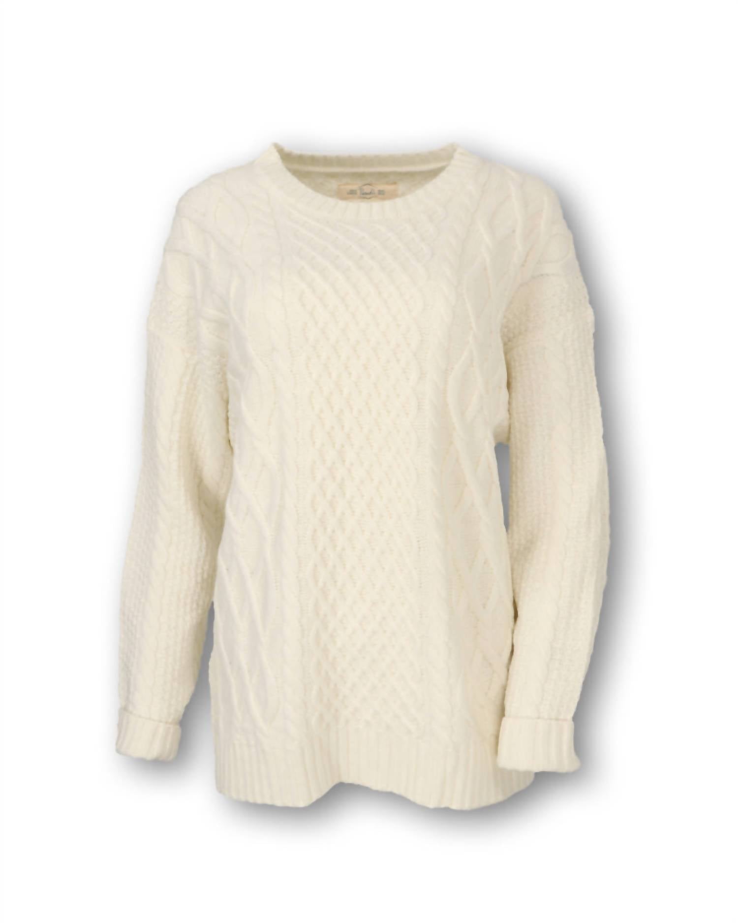 Purnell - Women's Cable Knit Sweater – Snagged & Bagged