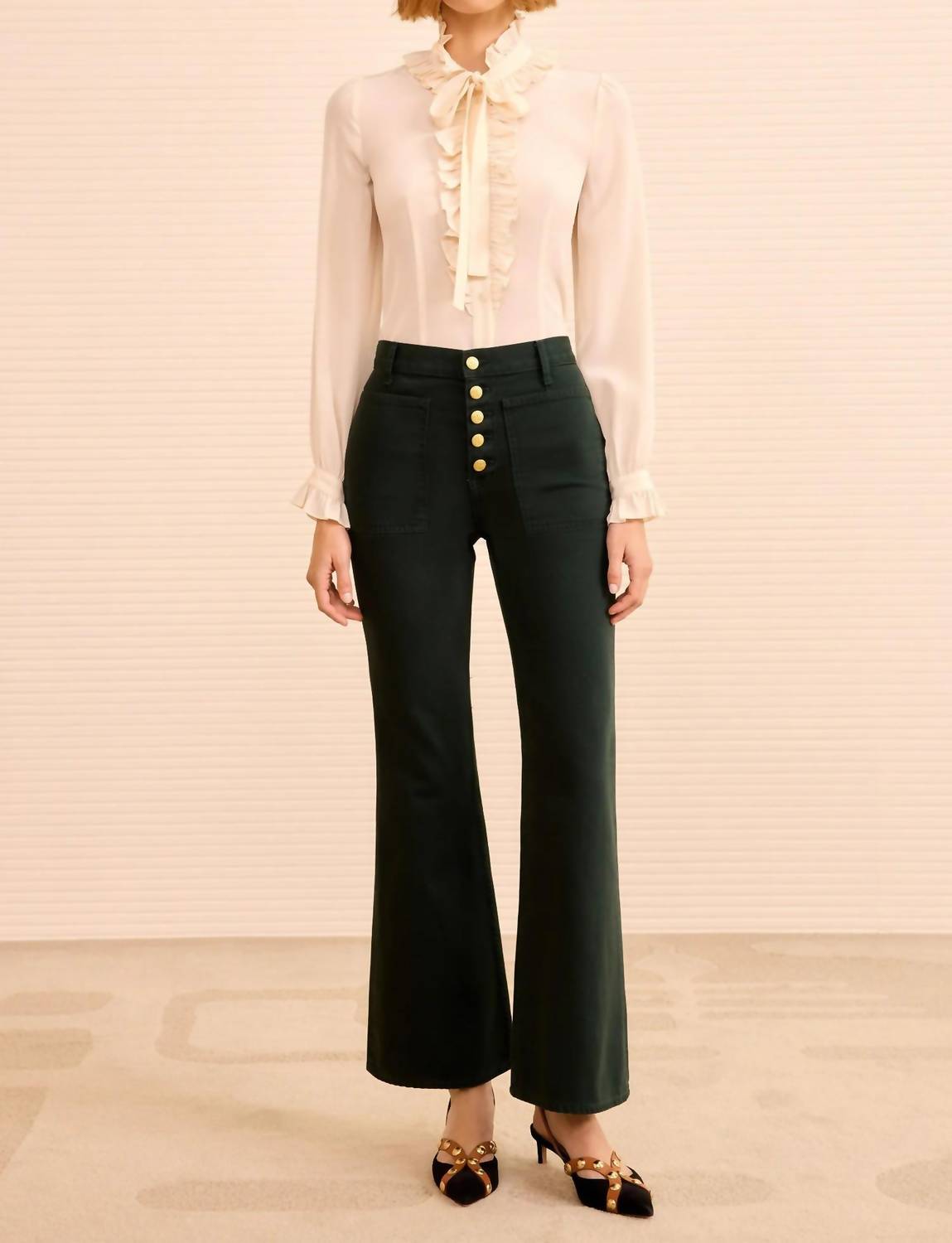 Ulla Johnson - Lou Button Up Jeans – Snagged & Bagged