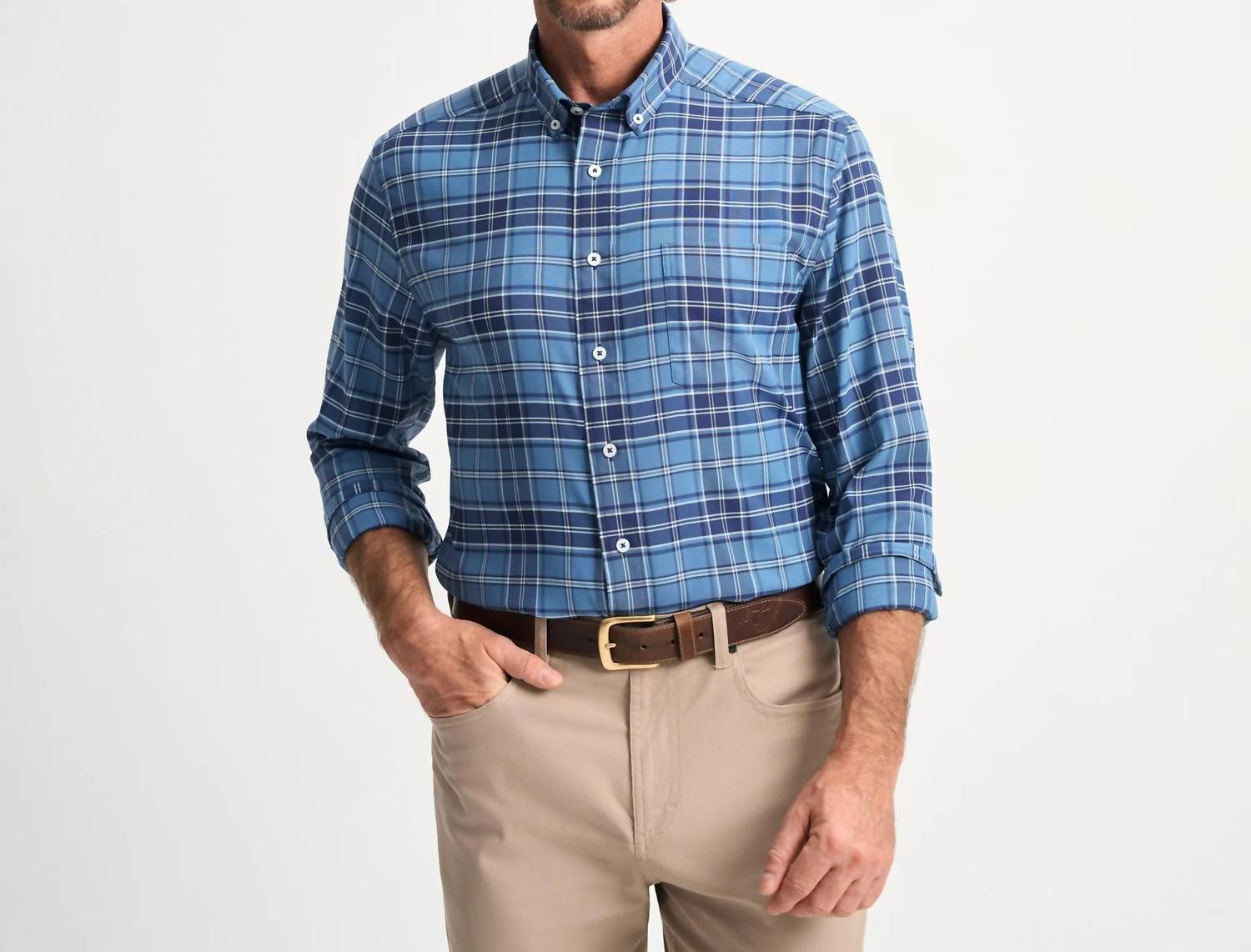 Gen Teal - Boulder Softouch Performance Sport Shirt – Snagged & Bagged