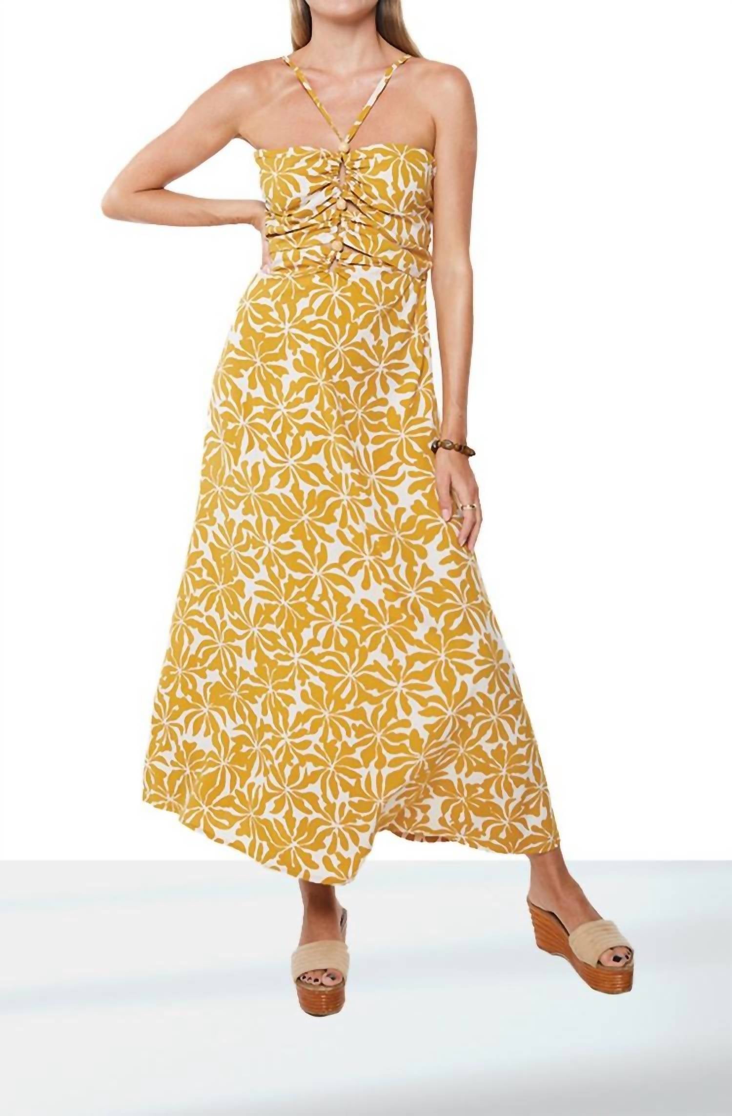 Khush - Halter Neck Hani Midi Dress – Snagged & Bagged