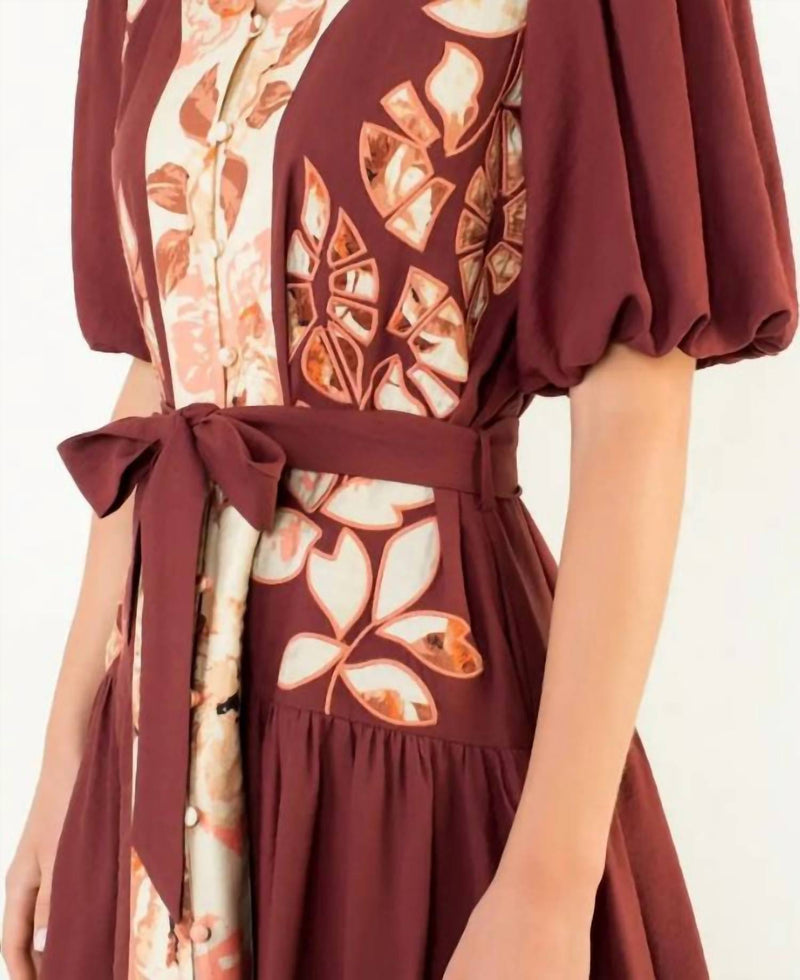 Mint - Micah Puff Sleeve Button Up Dress – Snagged & Bagged