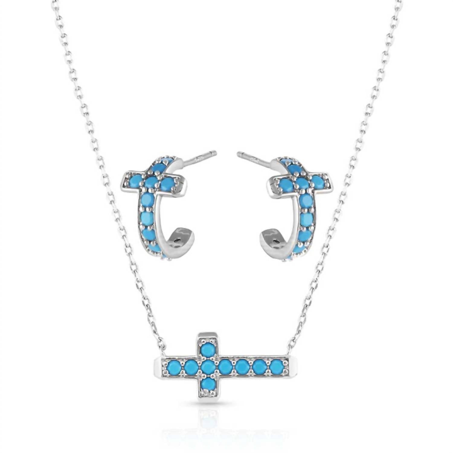 Montana Silversmiths - Women's Hold Tight Cross Jewelry Set – Snagged ...