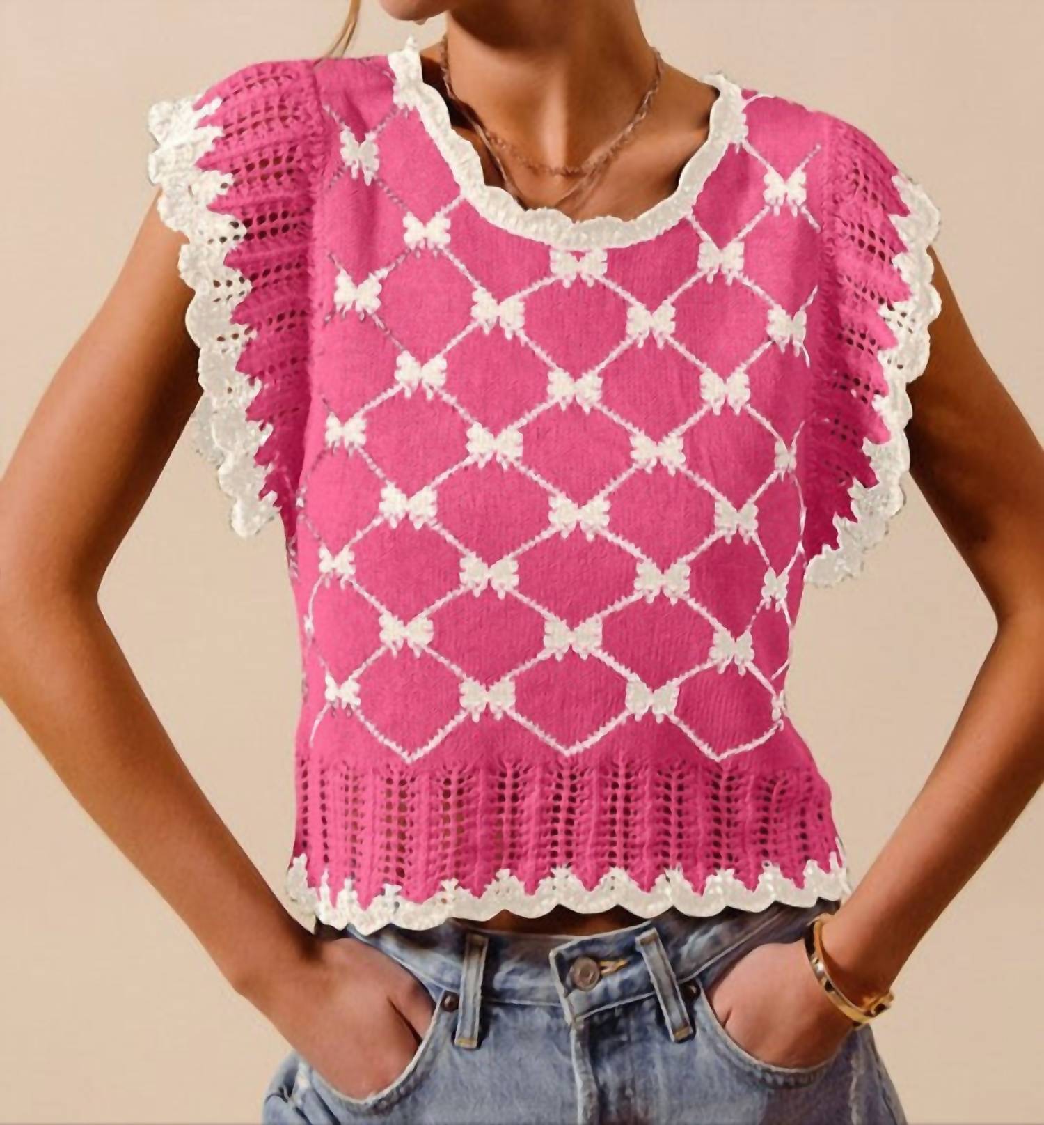 So Me - Kinlee Bow Sweater – Snagged & Bagged