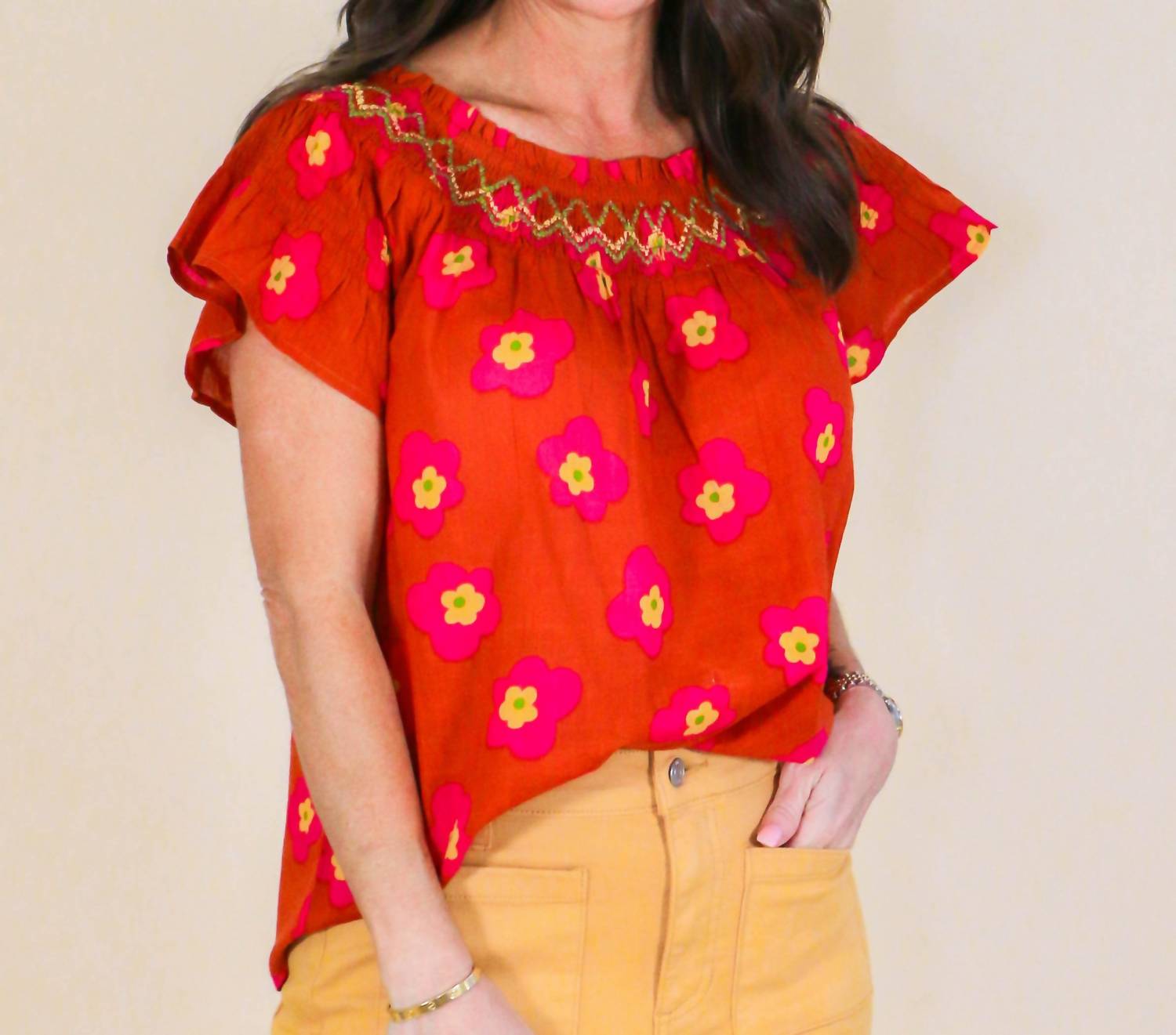 Ivy Jane - Smocked Top – Snagged & Bagged