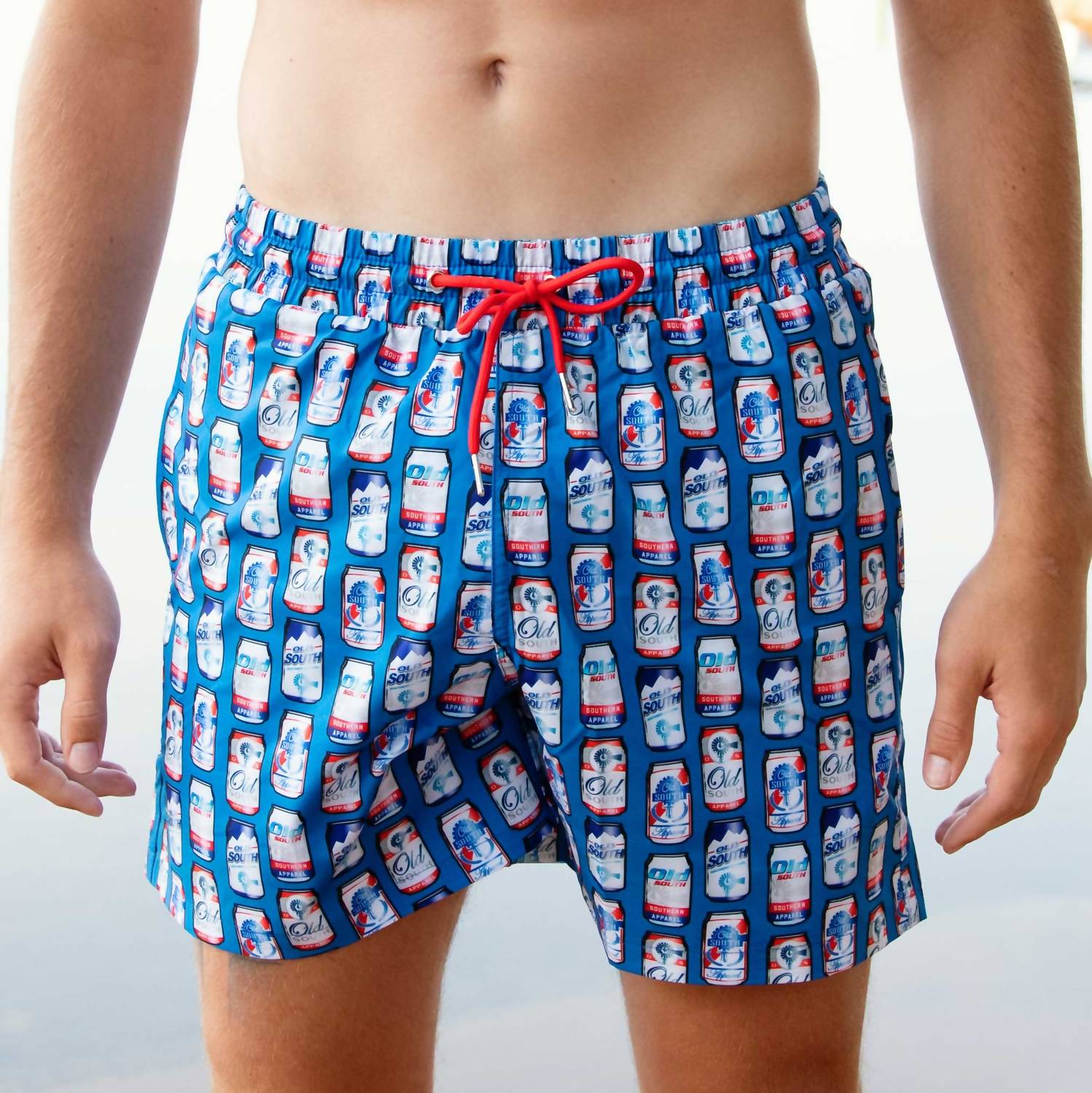 Old South Apparel - Beer Me Soft Mesh Swim Trunks – Snagged & Bagged