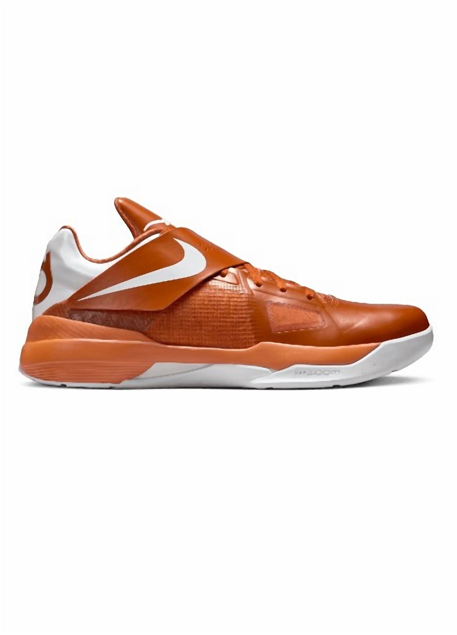 Nike - Men's Zoom Kd Iv Texas Longhorns Basketball Shoes – Snagged & Bagged
