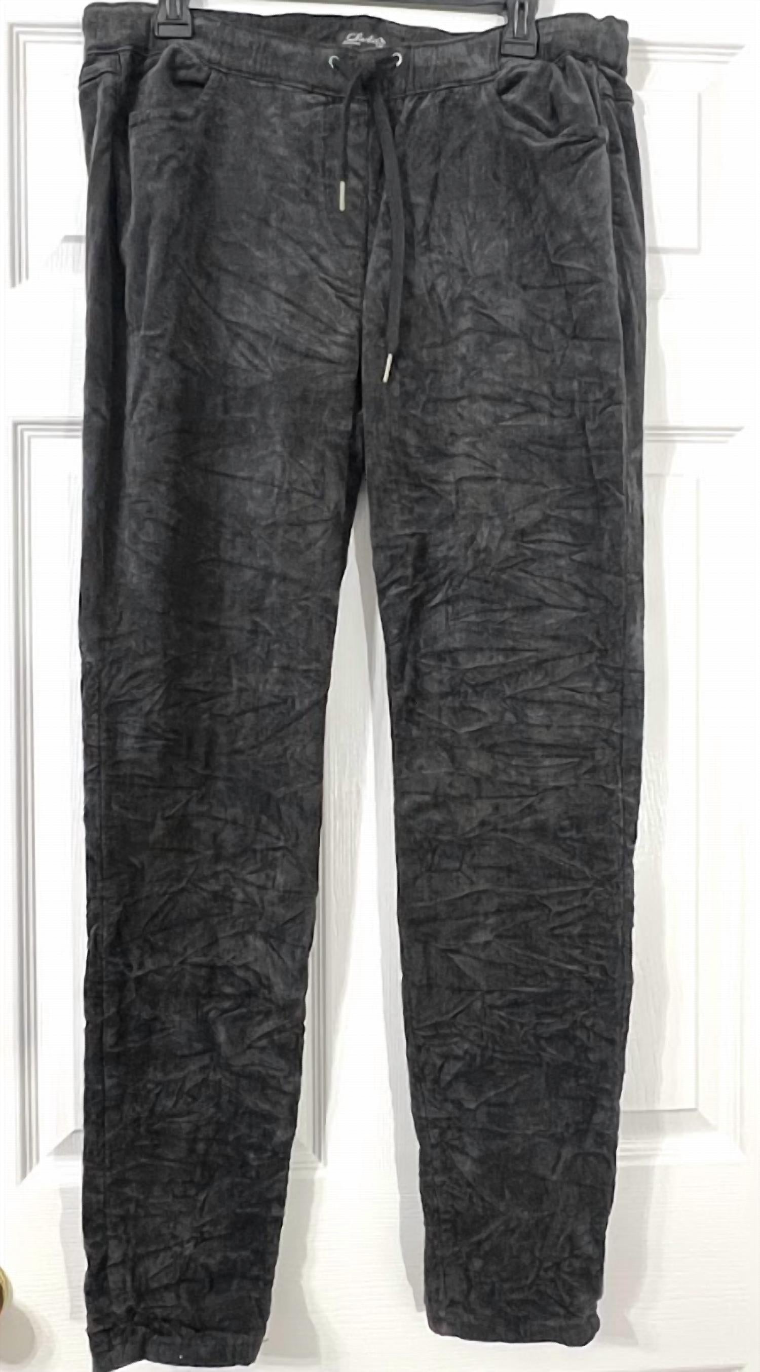 Charlie B - Women's Crunchy Velour Pants – Snagged & Bagged
