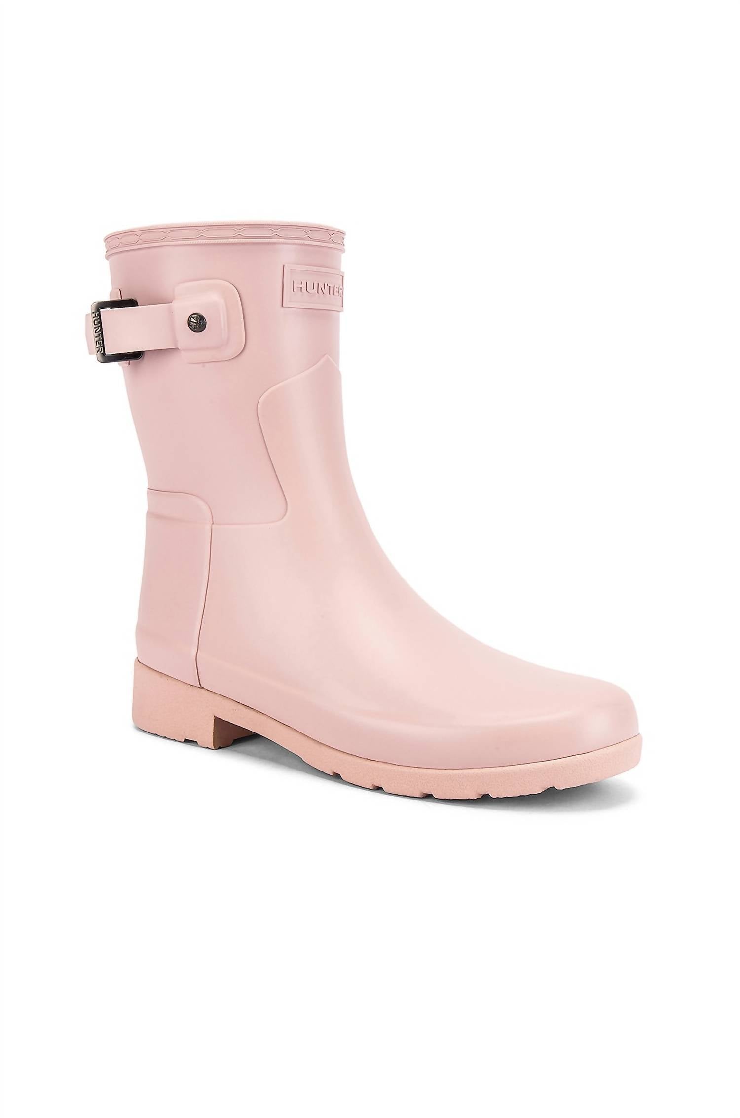 Hunter - Women's Refined Short Matte Boots – Snagged & Bagged