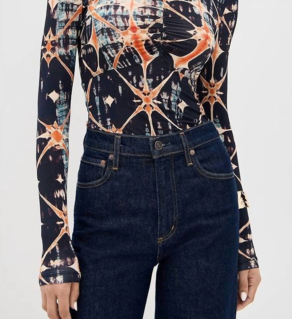Ulla Johnson - Neri Long Sleeve Ruched Top – Snagged & Bagged