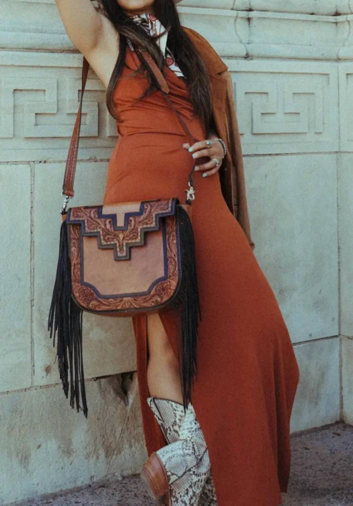 Haute Southern Hyde - Austin Western Fringe Purse – Snagged & Bagged