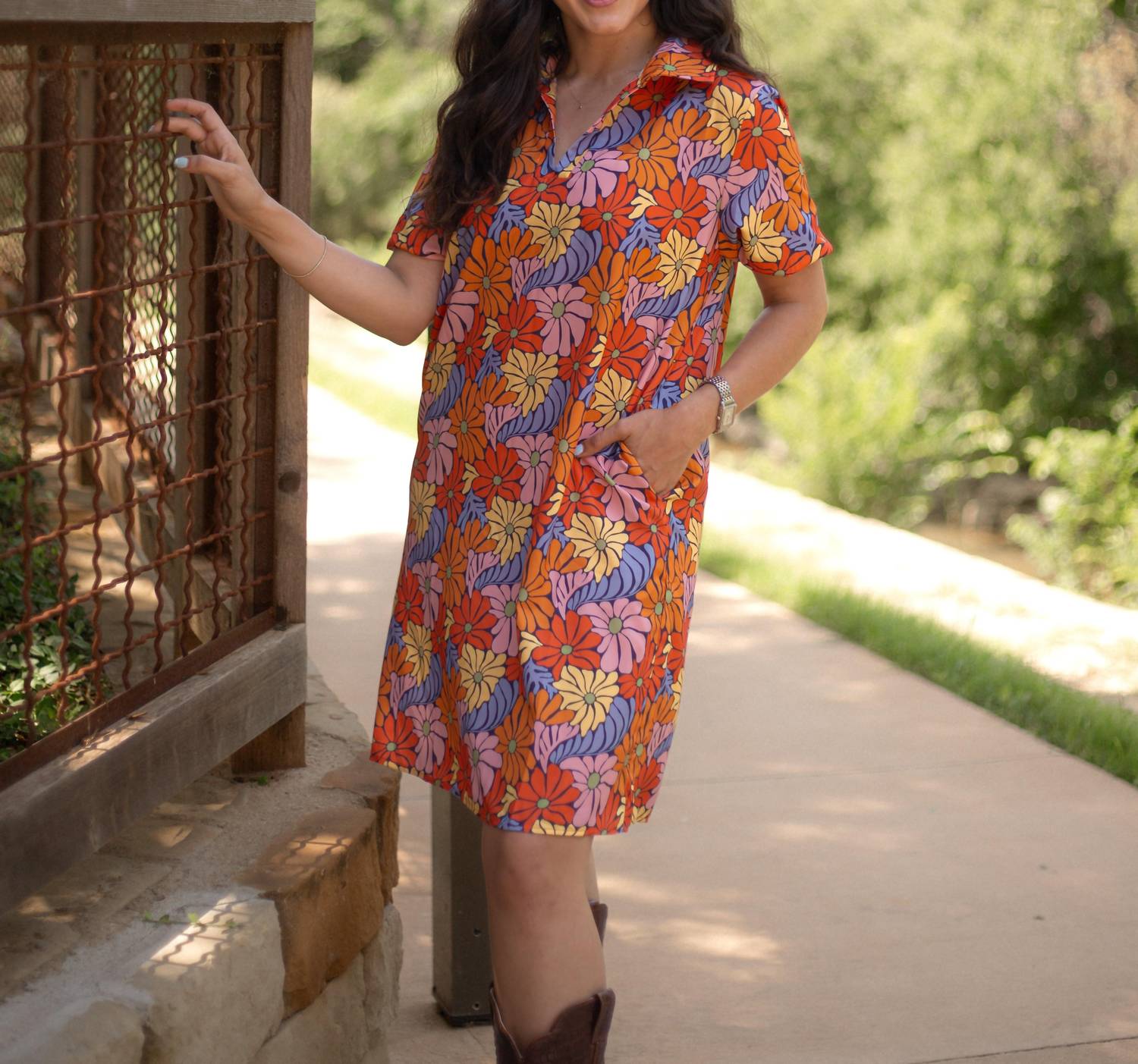 Layerz Clothing - Bella Floral Midi Dress – Snagged & Bagged