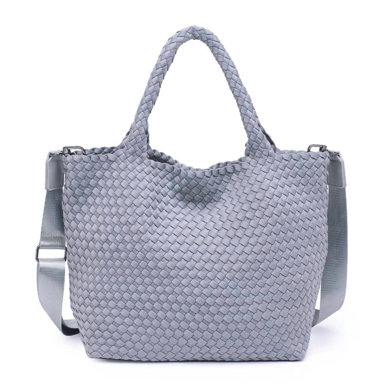 Sol And Selene - Women's Sky's The Limit Medium Woven Neoprene Tote Ba ...