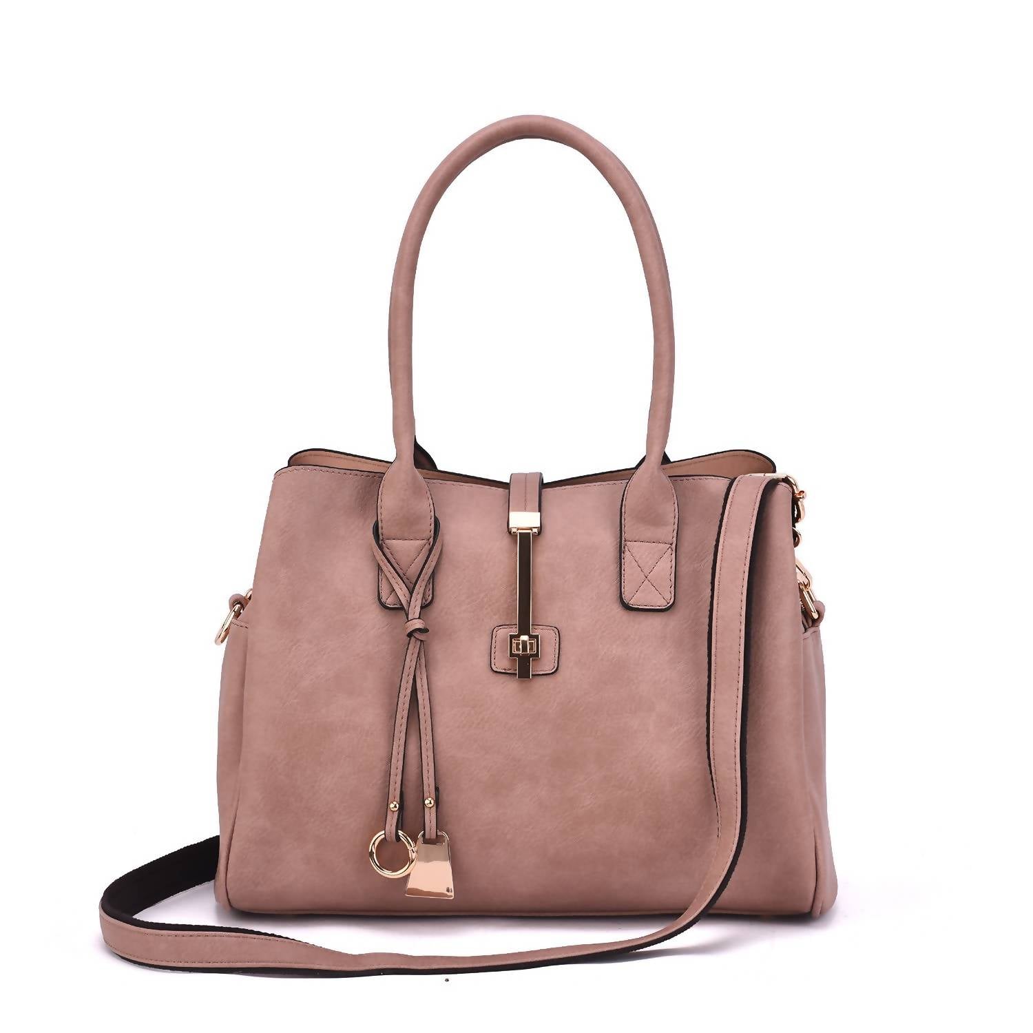 Mellow World - Women's Jasmine Structured Three Compartment Satchel ...