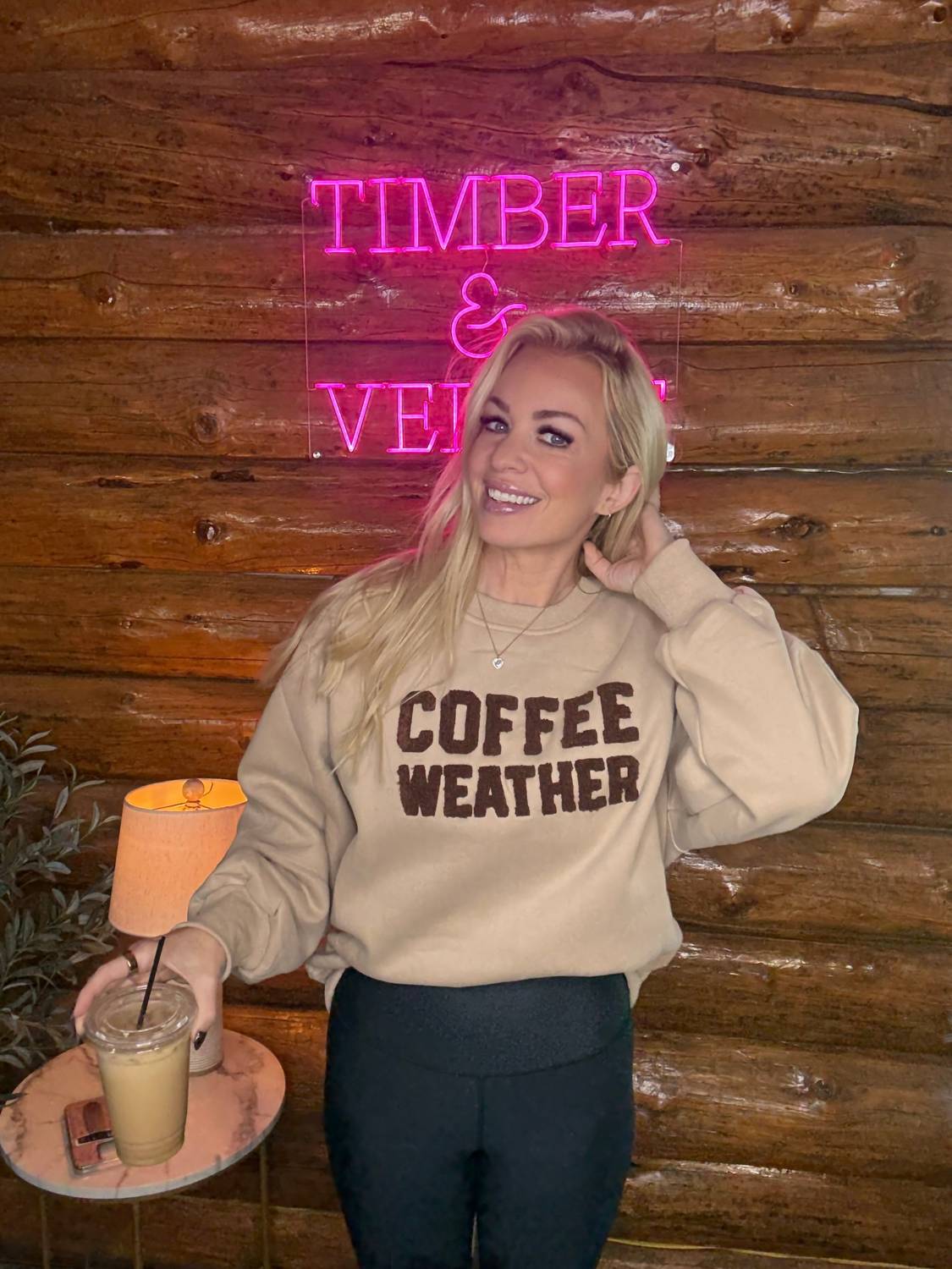 Panache Apparel - Coffee Weather Long Sleeve Sweatshirt – Snagged & Bagged