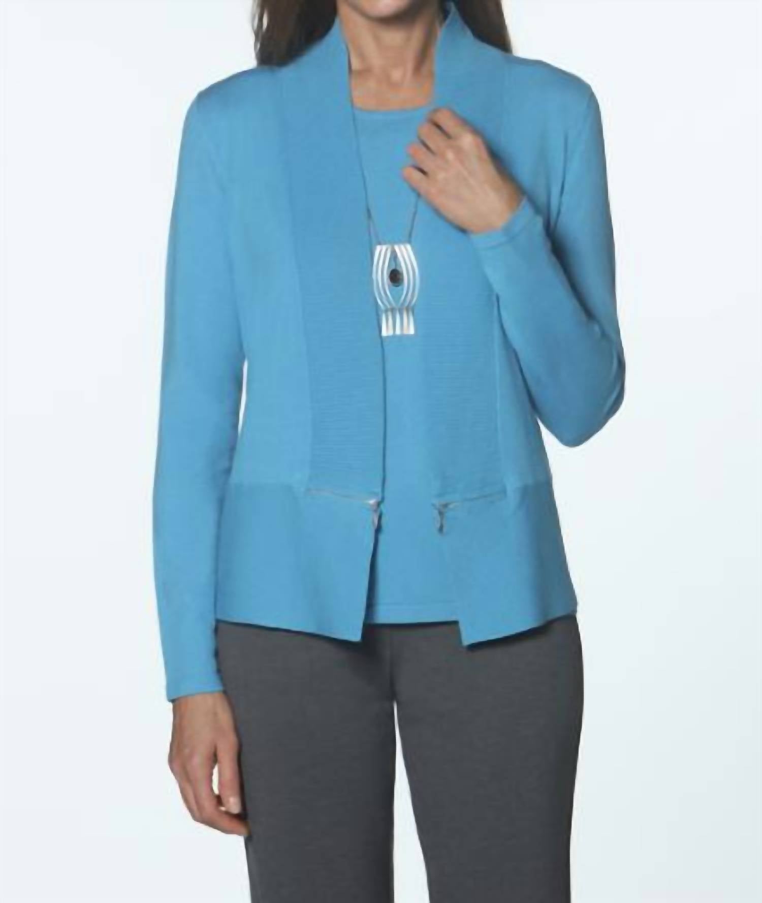 J'Envie/Eli - Zip Rib Cardigan – Snagged & Bagged