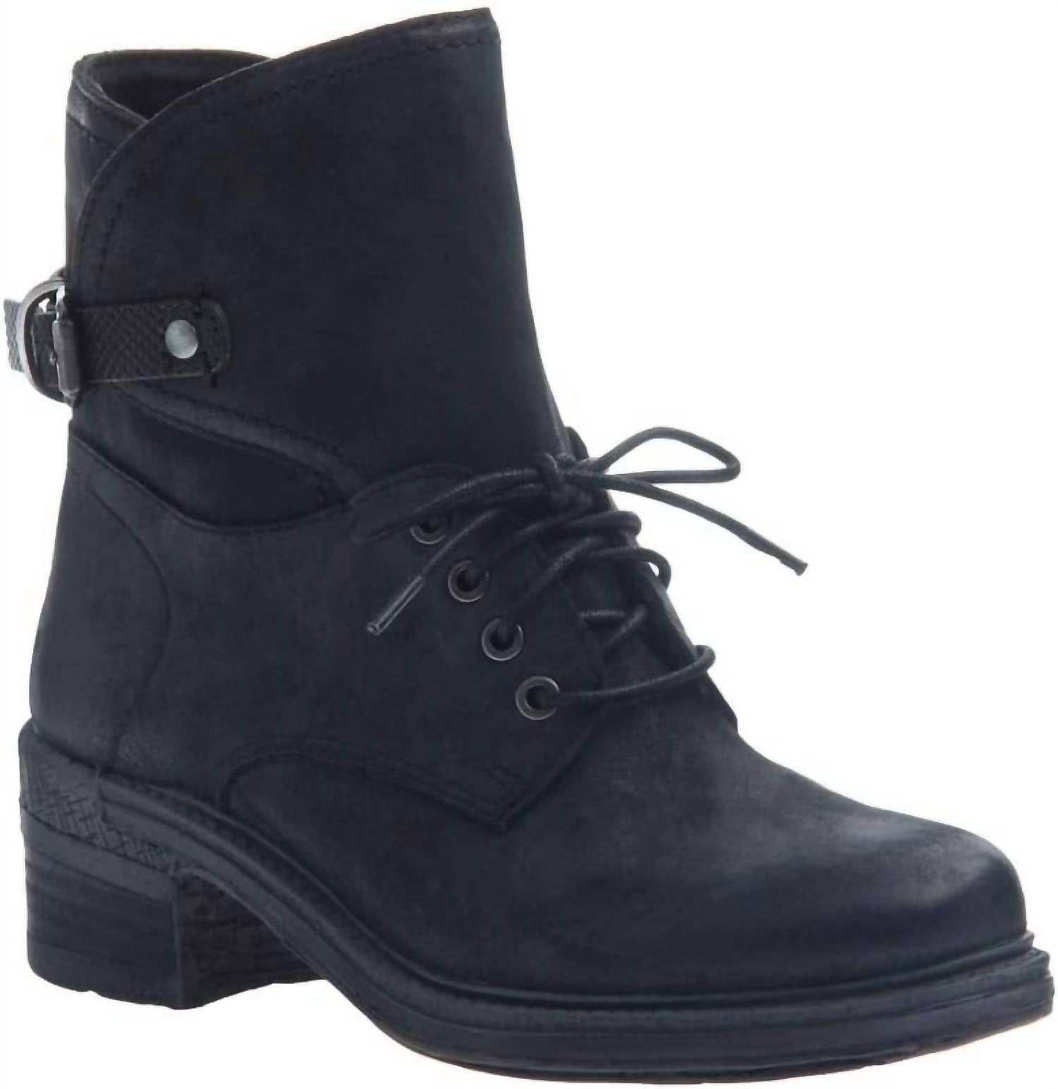 Otbt - Women's Gallivant Leather Combat Boots – Snagged & Bagged