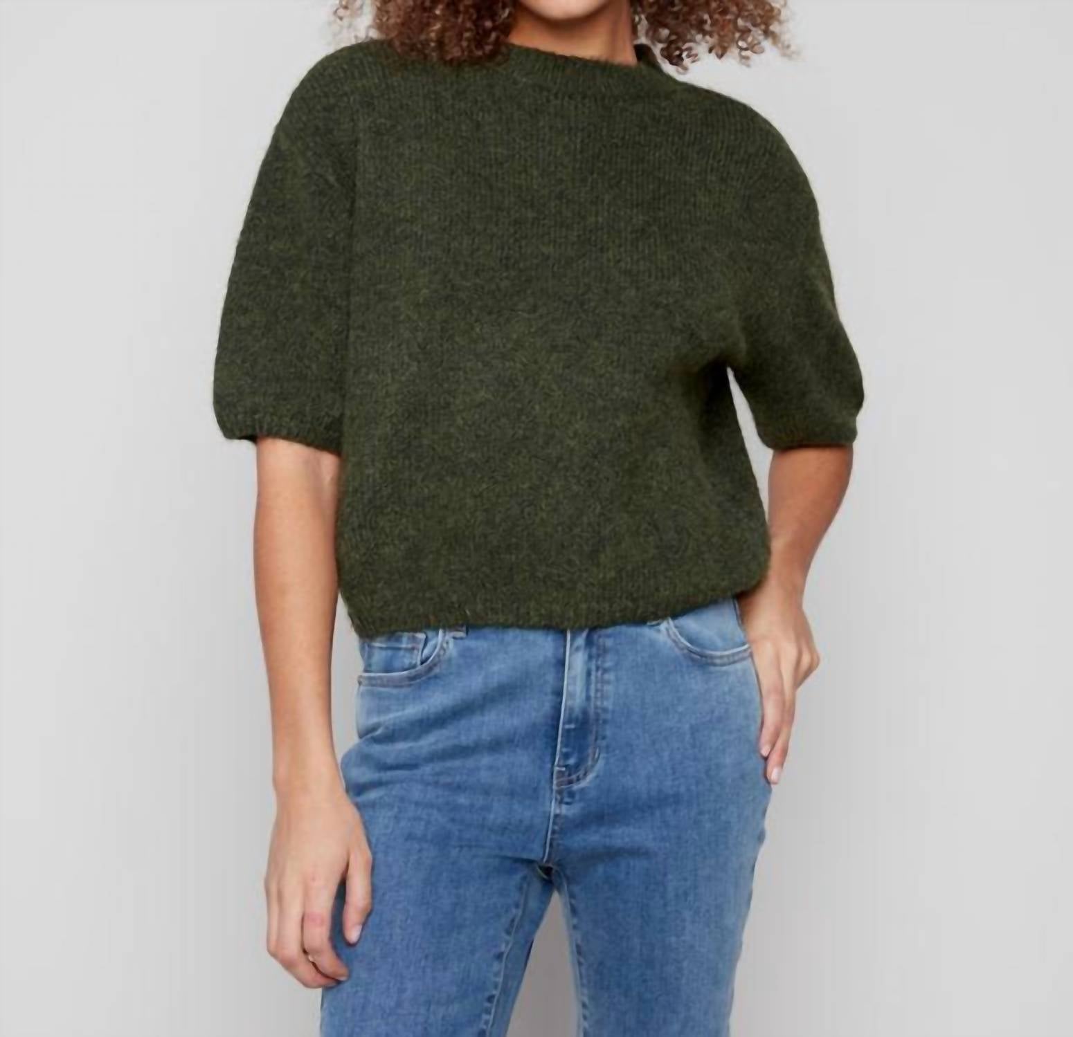 Charlie B - Balloon Sleeves Sweater – Snagged & Bagged