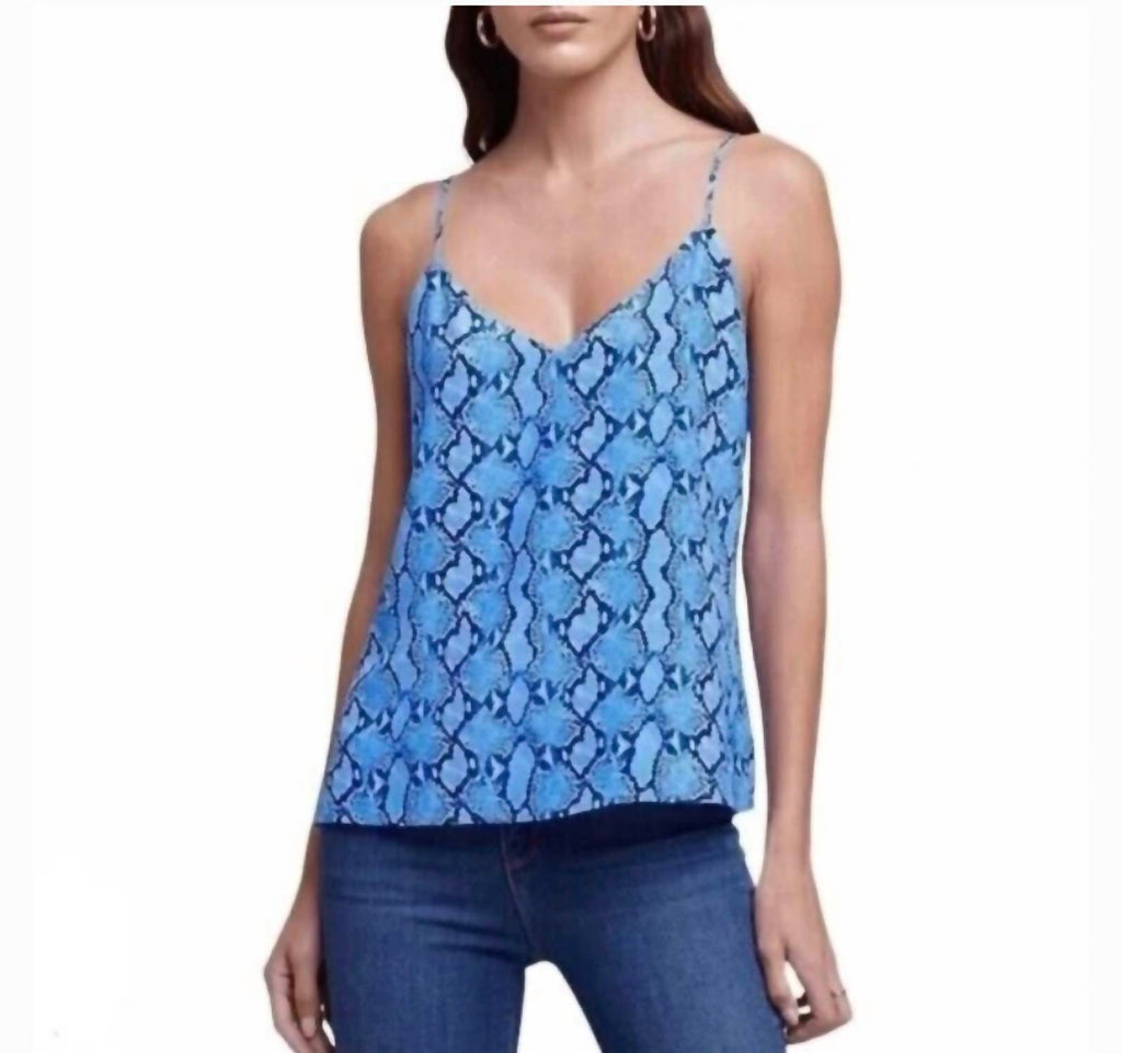 L'Agence - Jane Paloma Snake Print Cami – Snagged & Bagged
