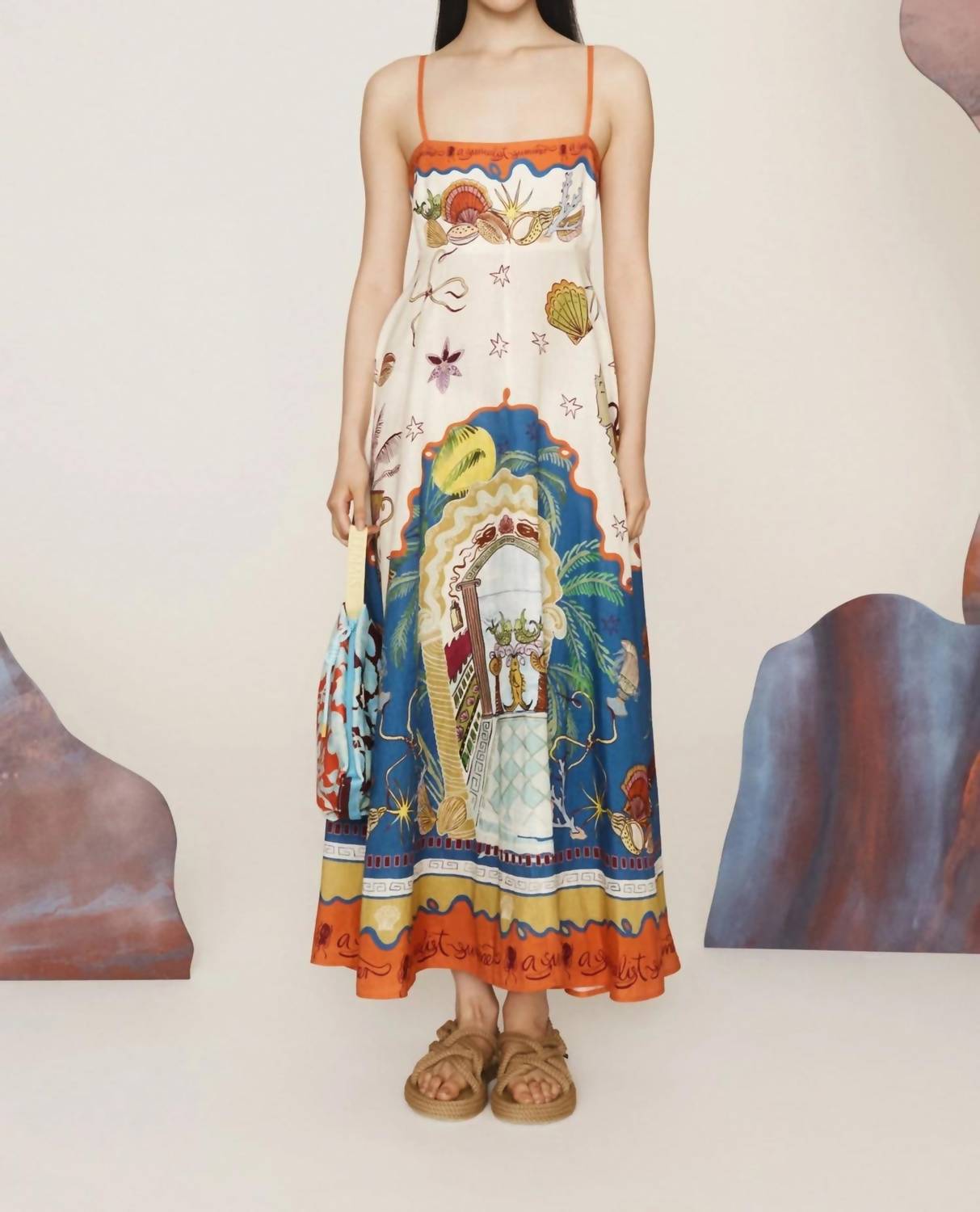 Alemais - Surrealist Summer Sundress – Snagged & Bagged