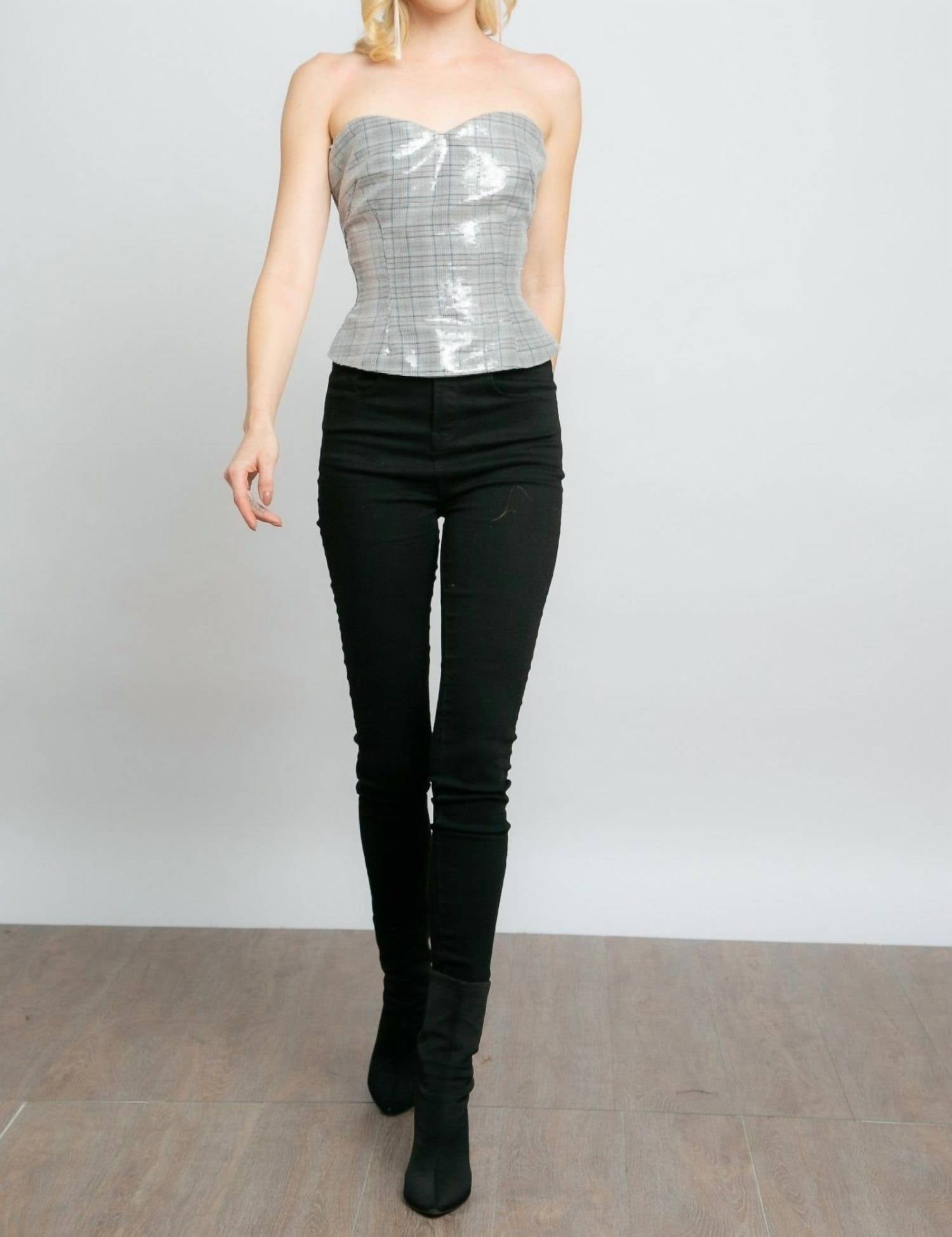 Eva Franco - Otto Strapless Corset Top – Snagged & Bagged
