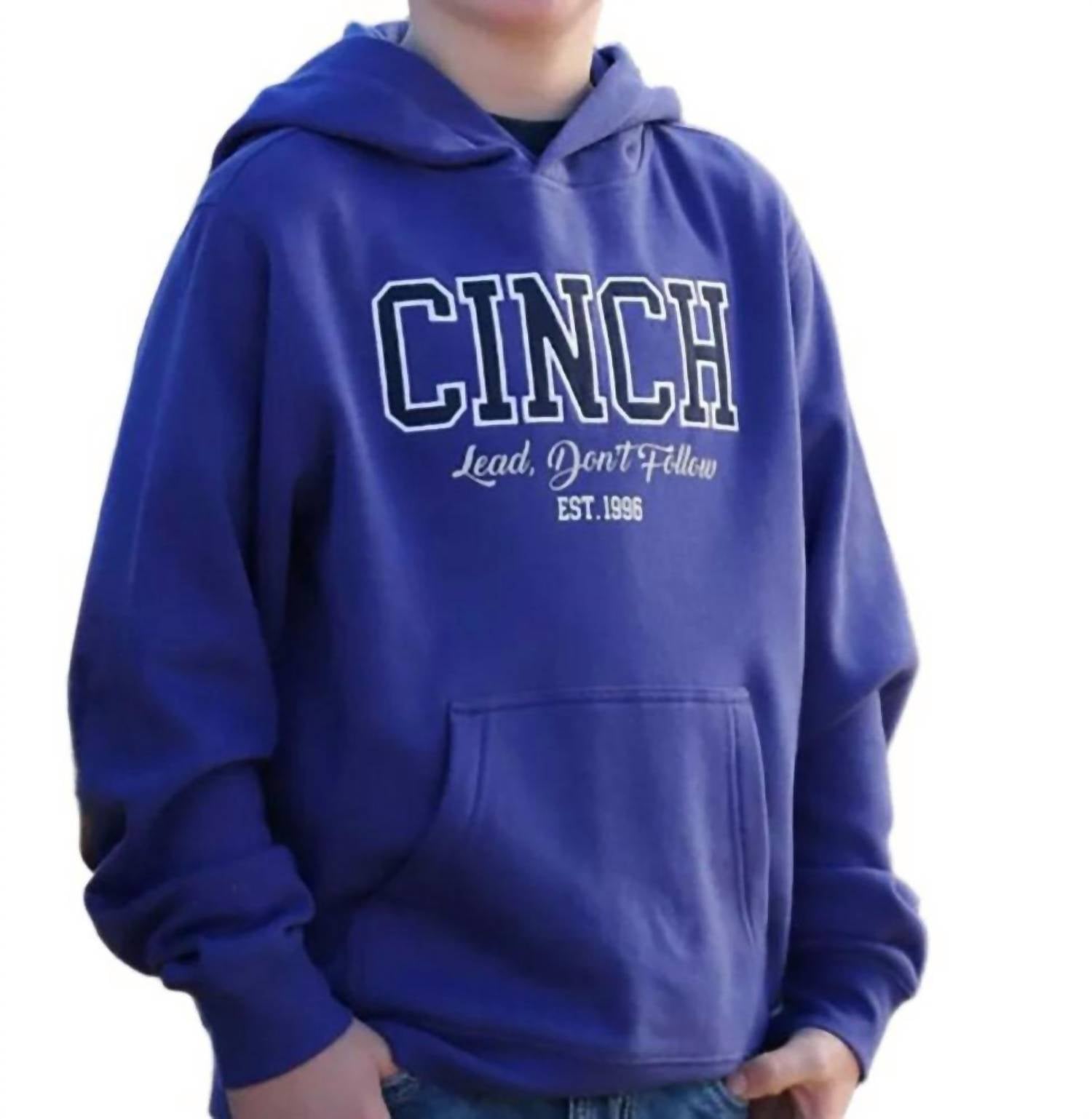 Cinch - Boy's Logo Hooded Sweatshirt – Snagged & Bagged