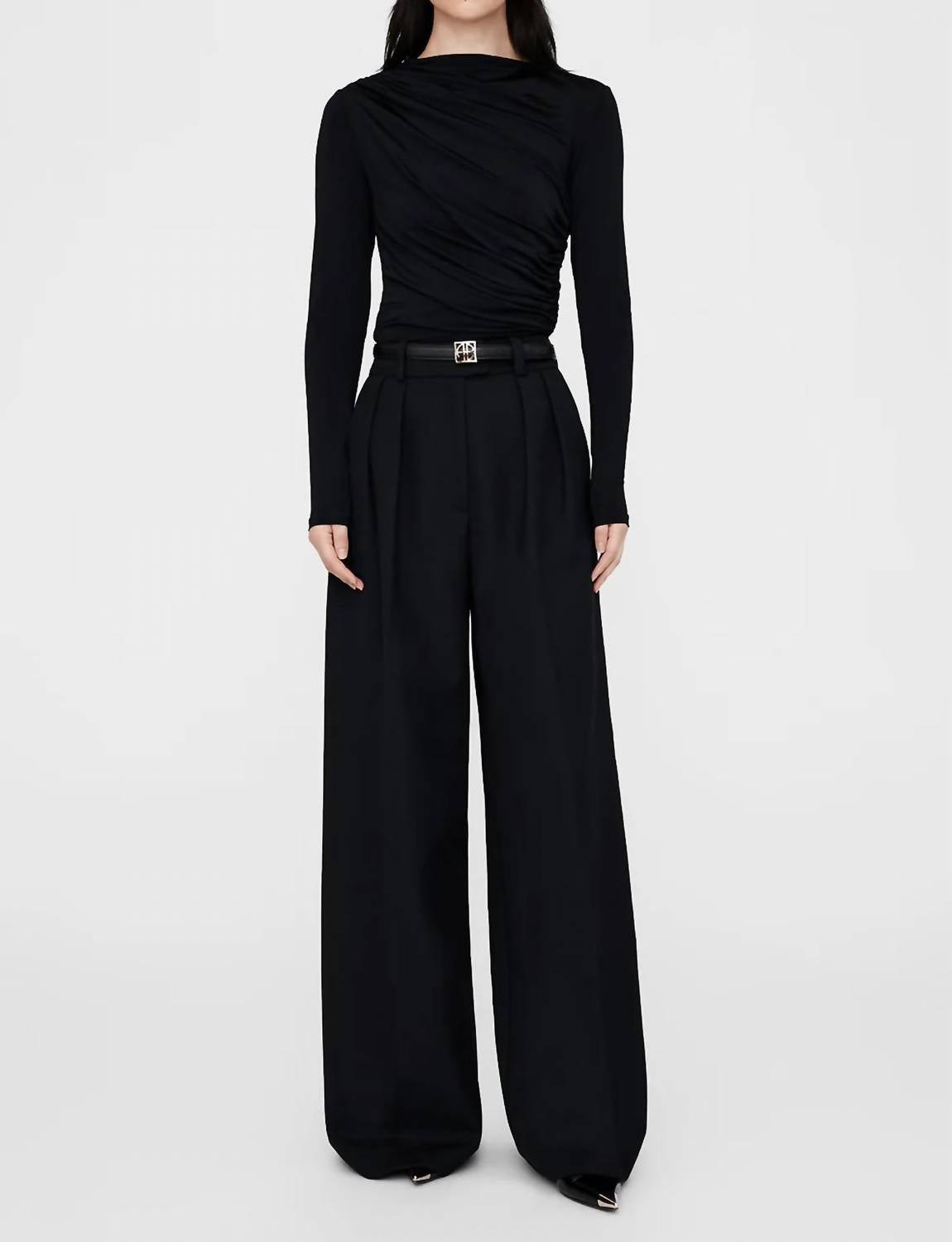 Anine Bing - Bray Long Sleeve Top – Snagged & Bagged