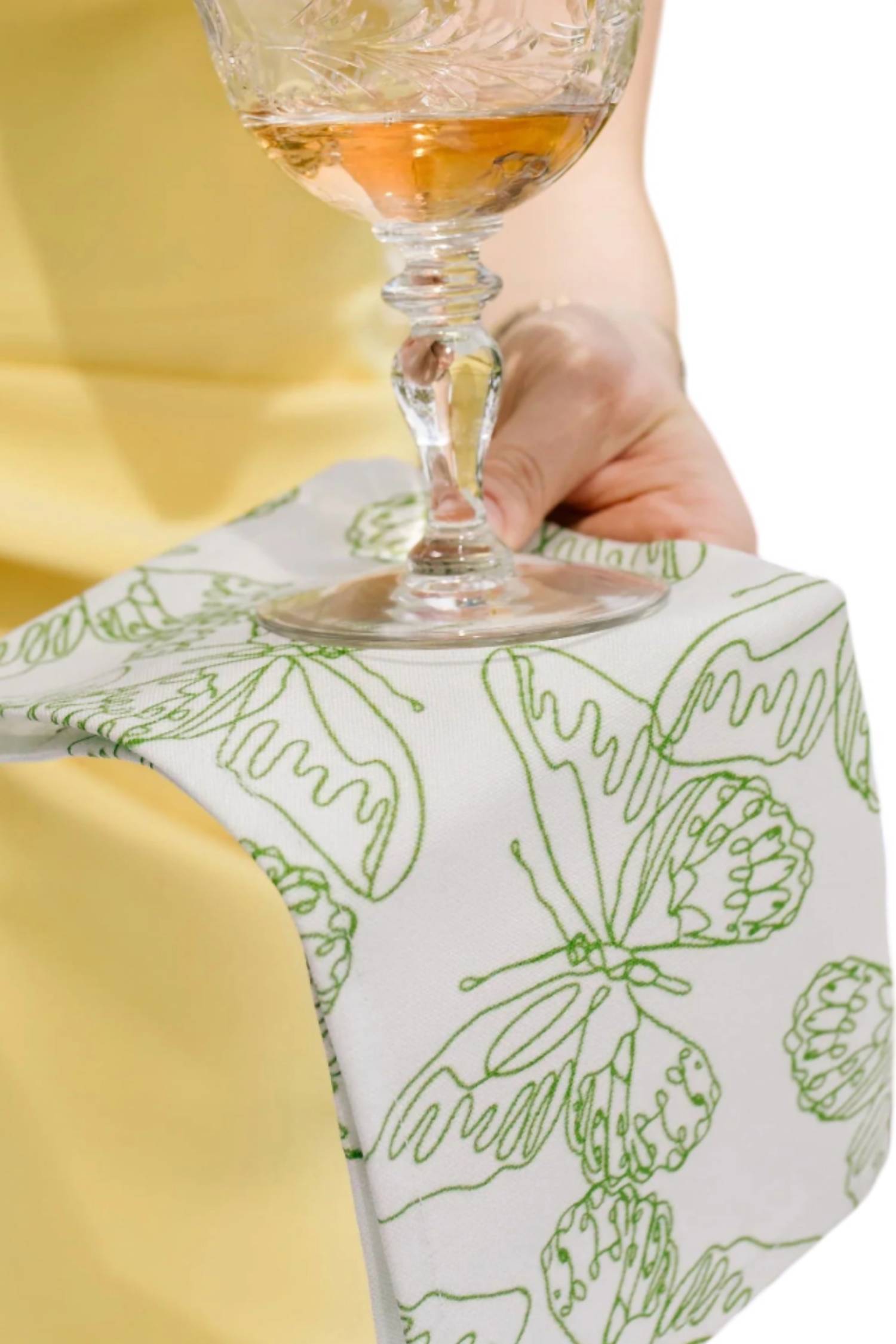 Mfw Designs - Papillon Cocktail Napkin Set of 4 – Snagged & Bagged