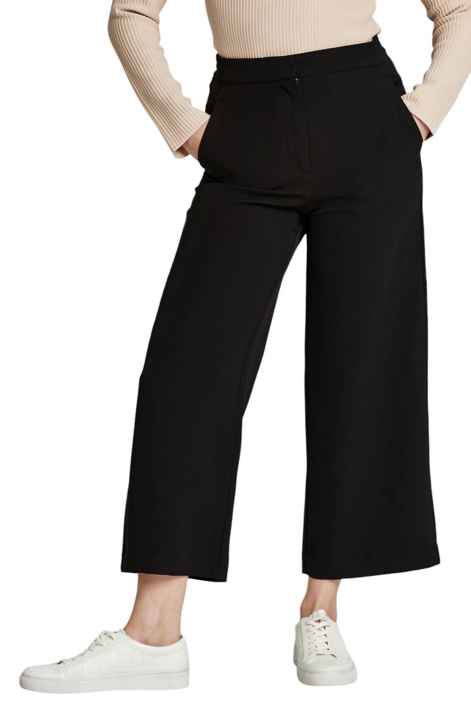 Another Love - DENALI HIGH RISE CROP WIDE LEG PANT – Snagged & Bagged