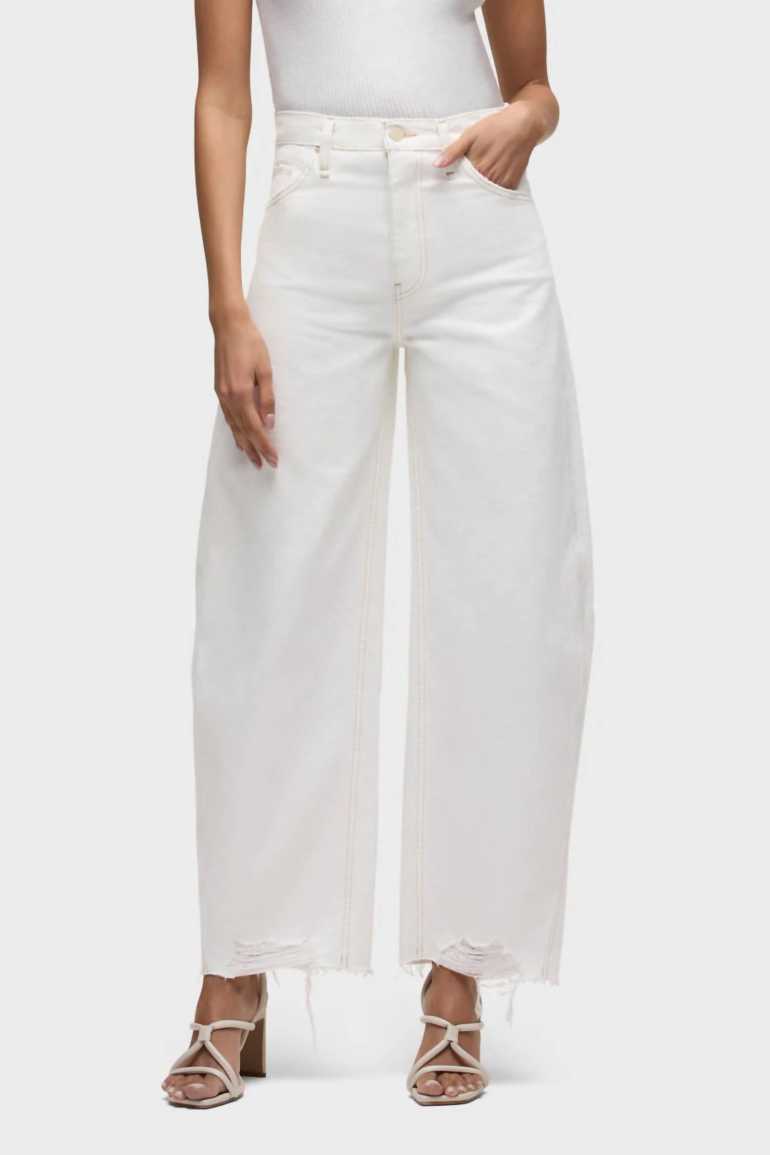 Hudson - Bailey Relaxed Low Rise Barrel Jeans – Snagged & Bagged